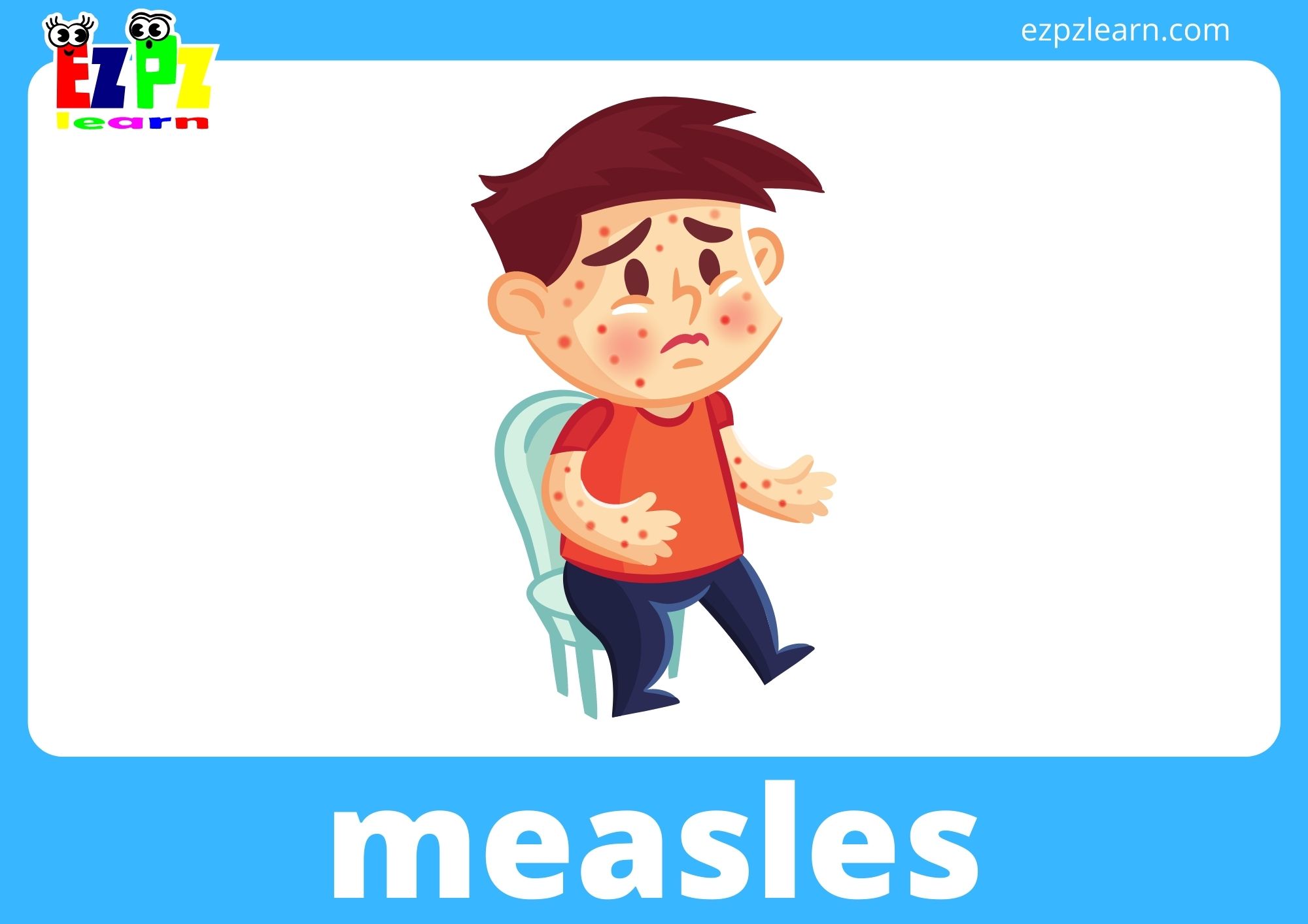 Health Problems / Illness Flashcards With Words View Online or Free PDF ...