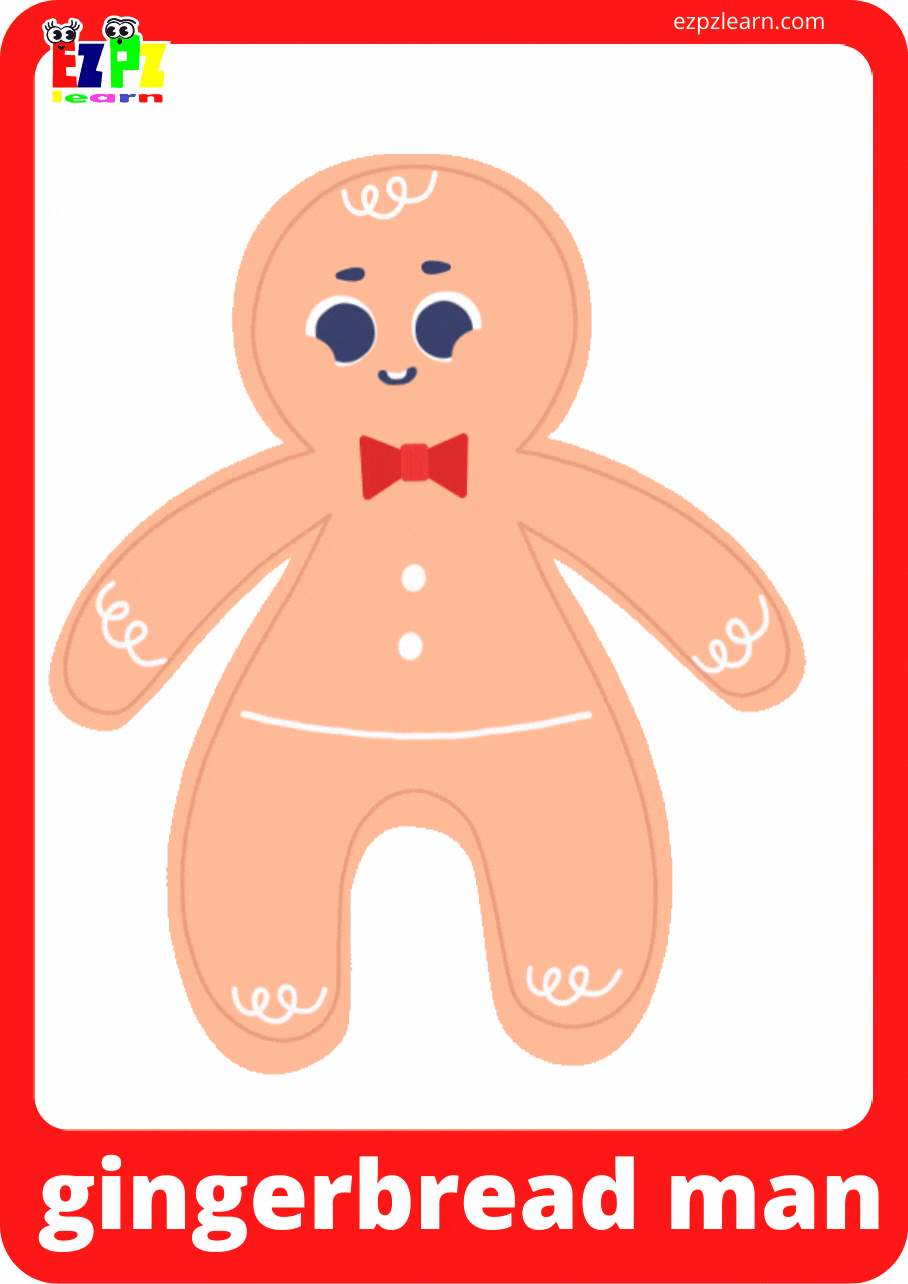 Christmas Animated Flashcards Use Online Includes the vocabulary words ...