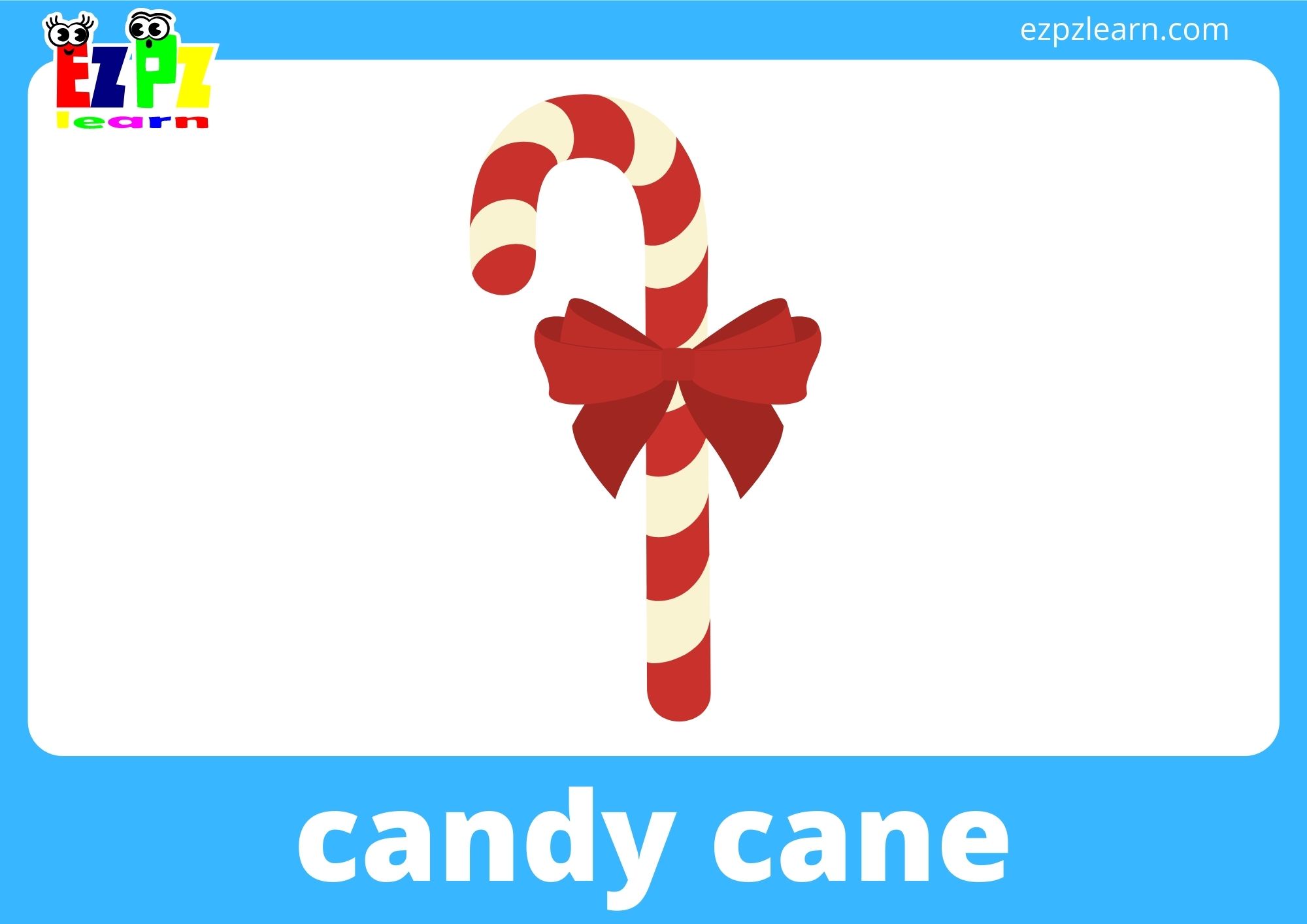 Christmas Flashcards With Words View Online or Free PDF Download ...
