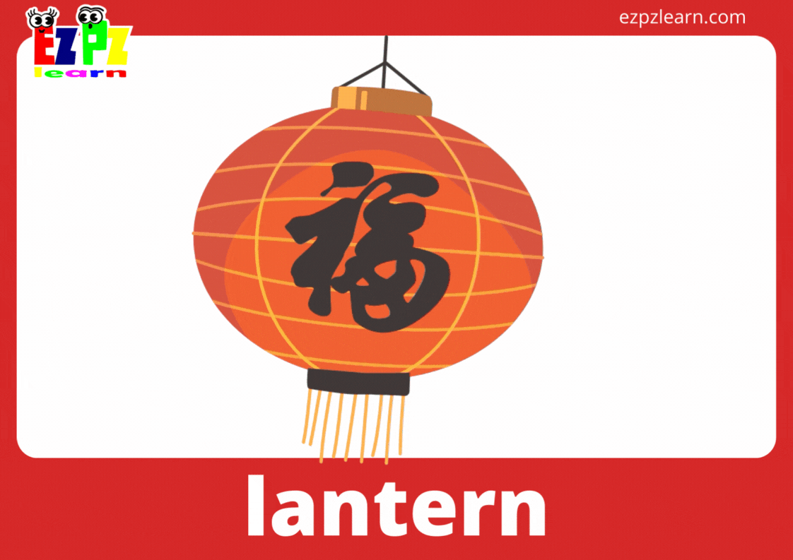 Lunar (Chinese) New Year Animated Flashcards - Ezpzlearn.com
