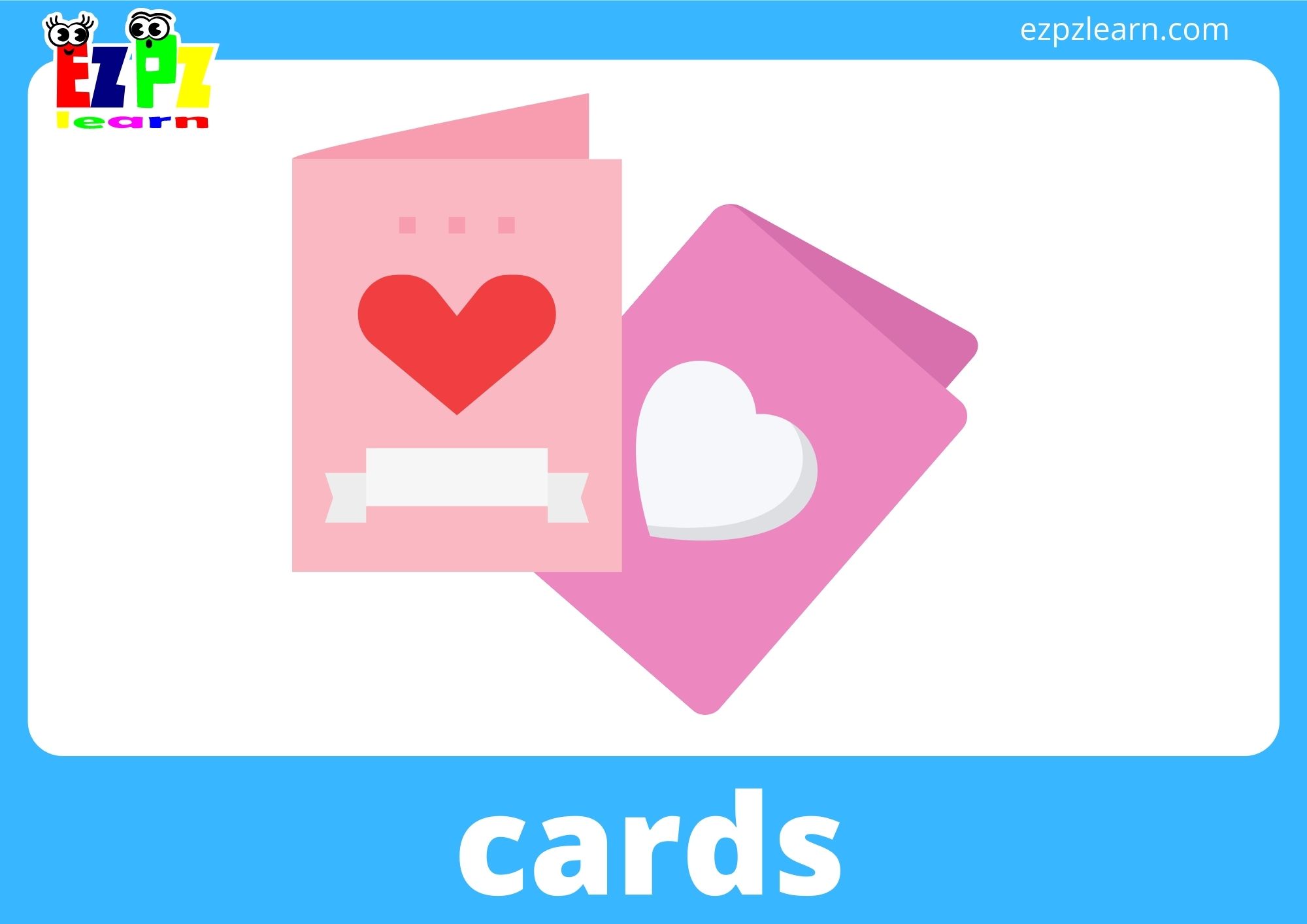 Valentine's Day Flashcard Words View Online or Free PDF Download ...