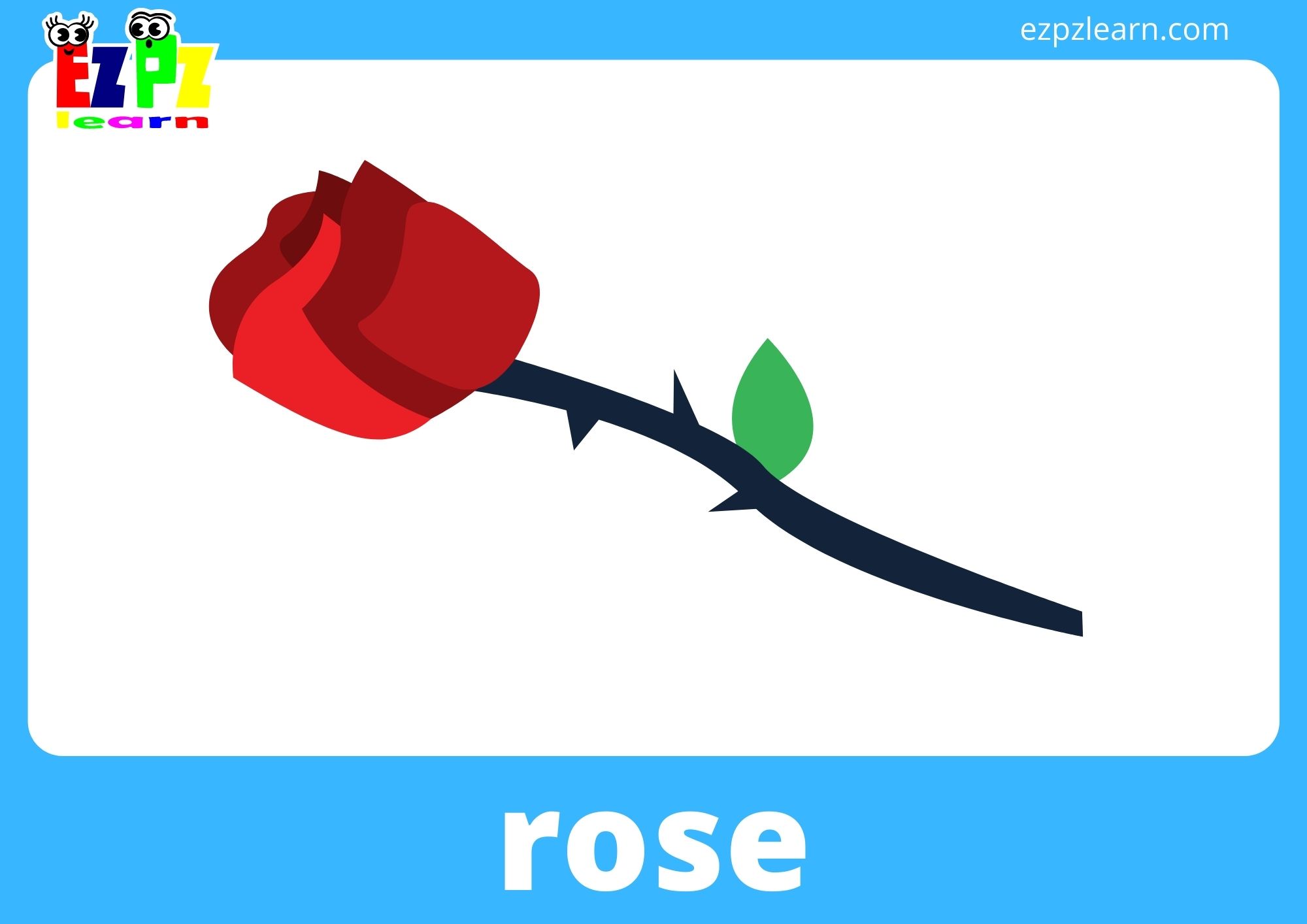 Valentine's Day Flashcard Words ONLINE - Ezpzlearn.com