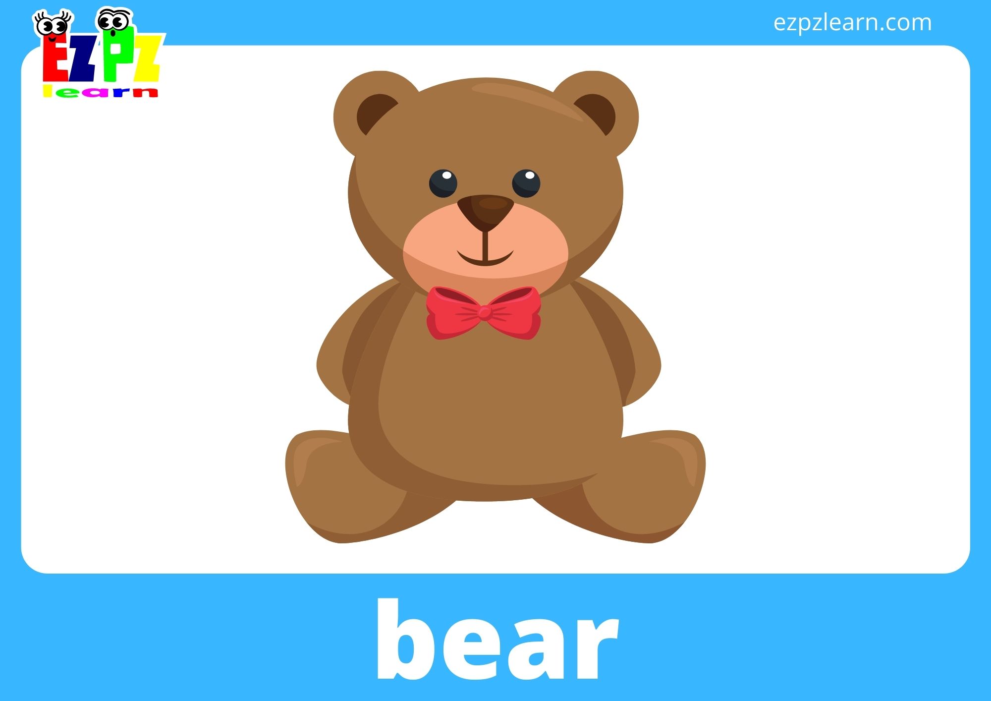 Valentine's Day Flashcard Words ONLINE - Ezpzlearn.com