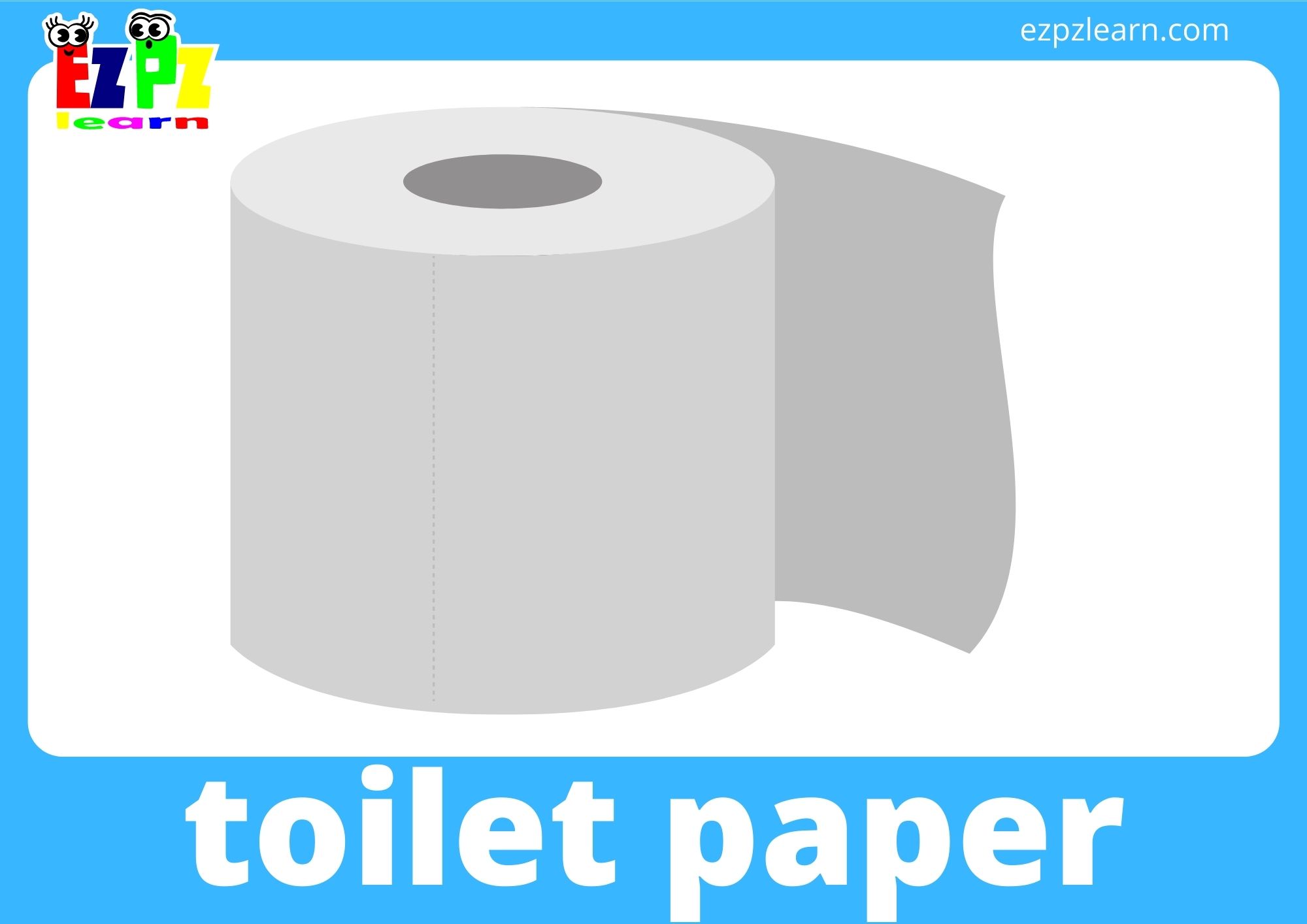 Bathroom Vocabulary Word Scramble Game. For kids and English language ...