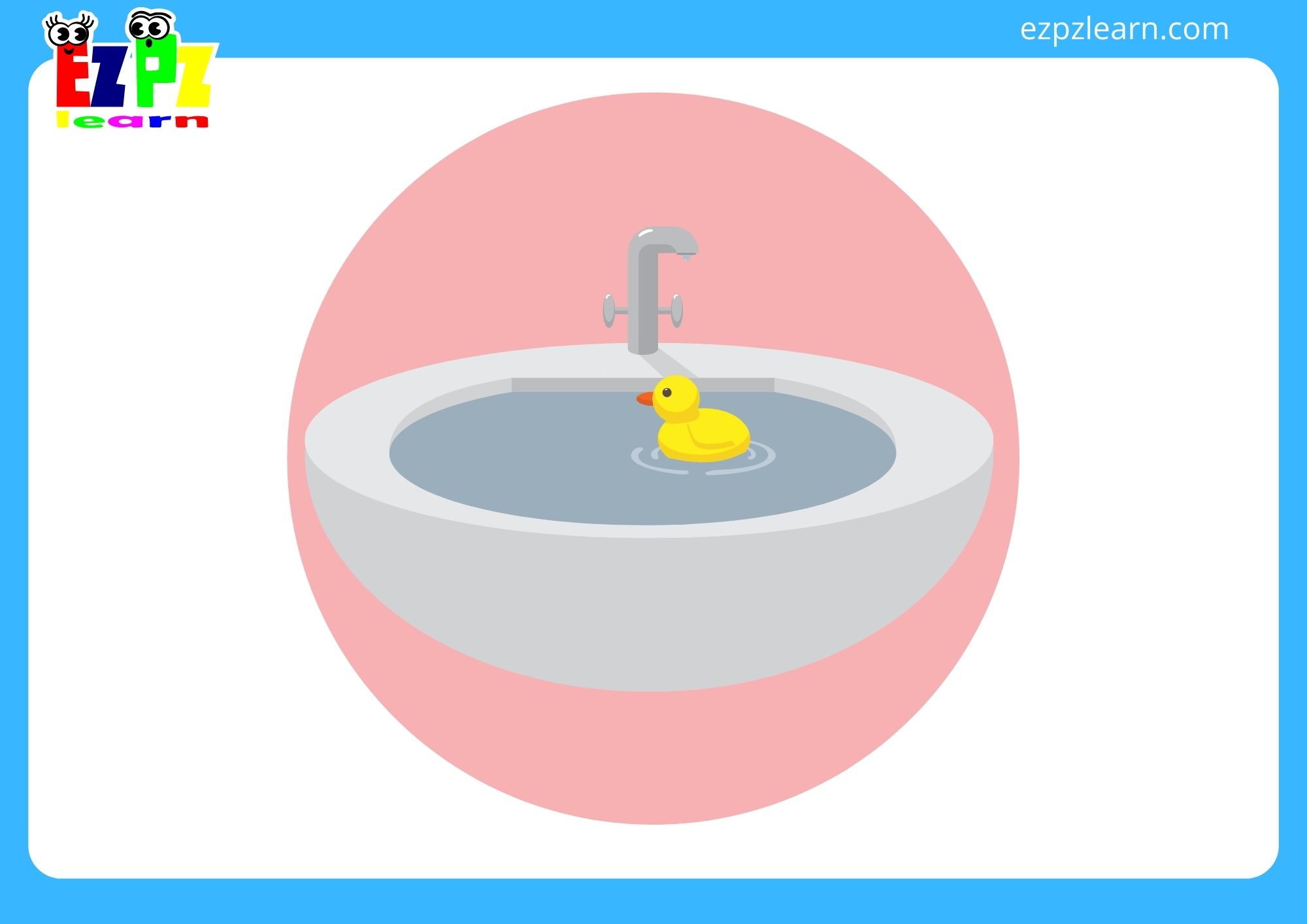 Bathroom Flashcards View Online or Download PDF - Ezpzlearn.com