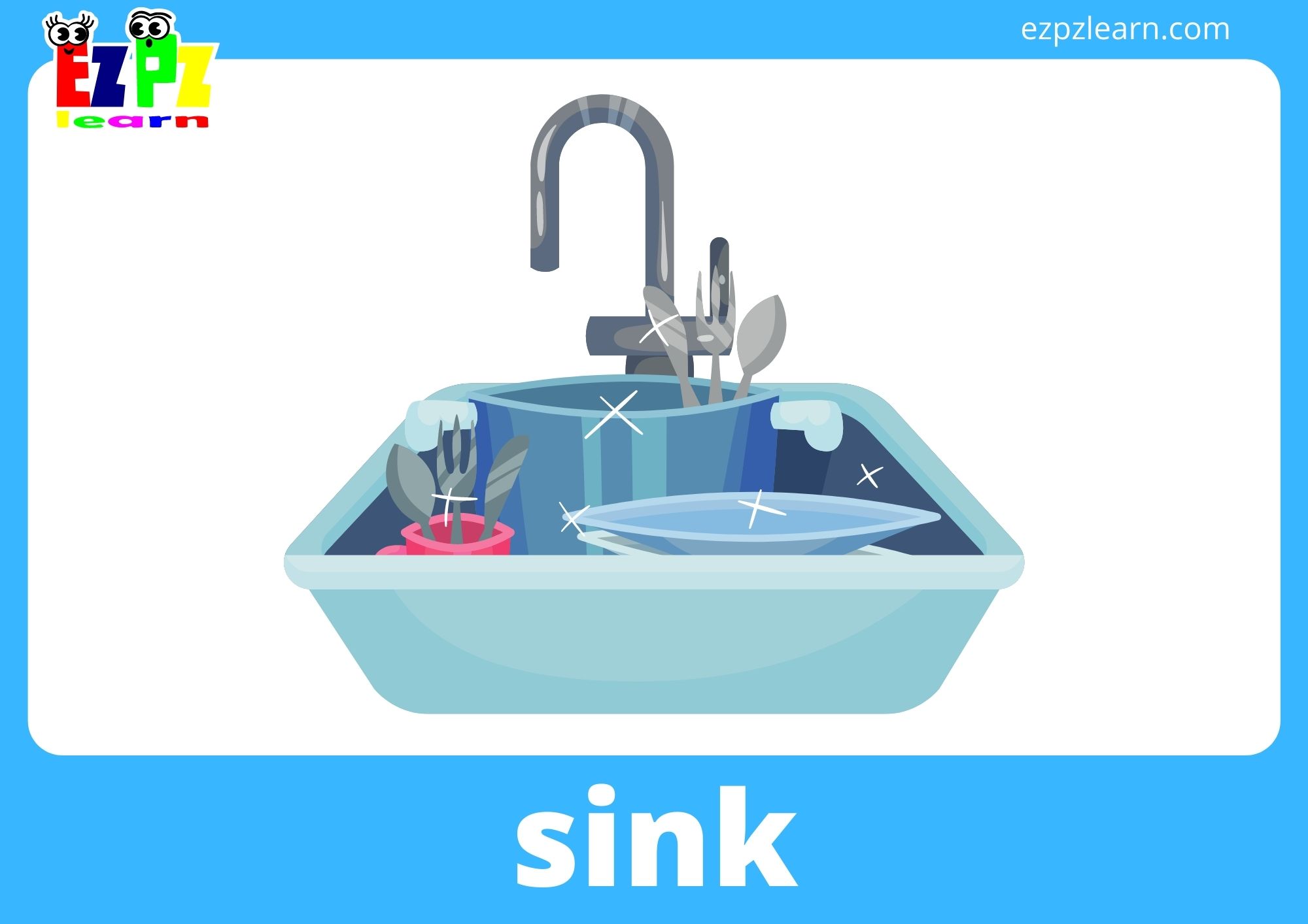 Kitchen Flashcards With Words Set1 View Online or Free PDF Download ...