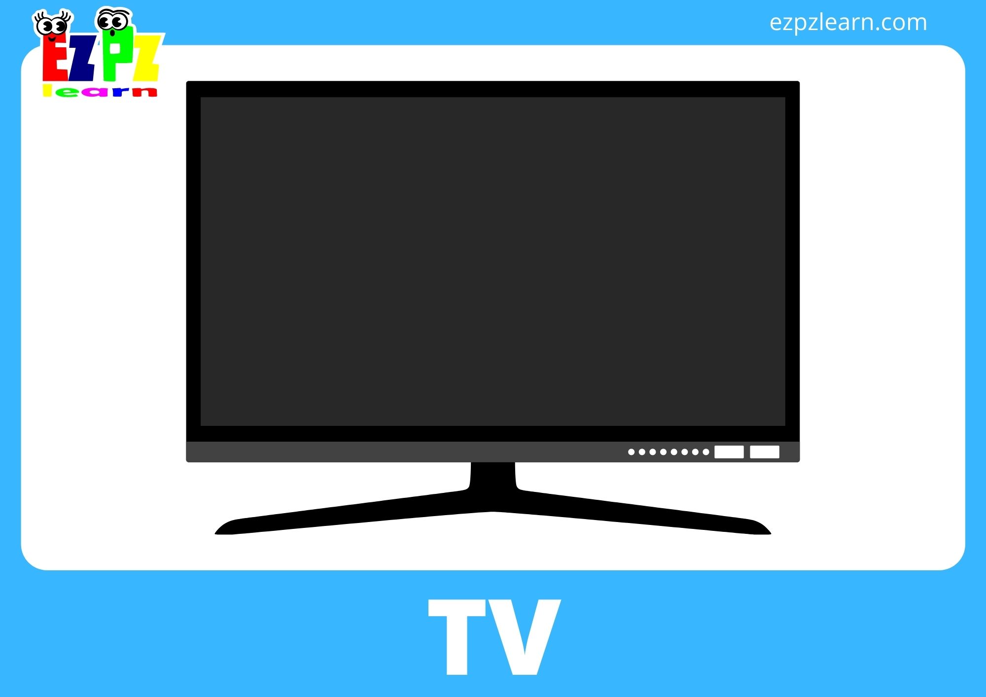 Living Room Flashcards With Words ONLINE - Ezpzlearn.com