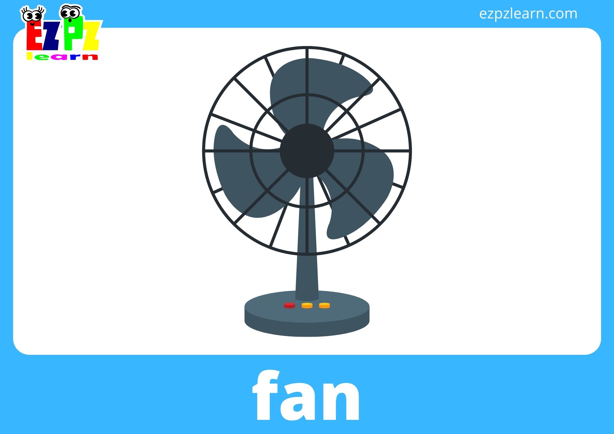 Living Room Flashcards With Words ONLINE - Ezpzlearn.com