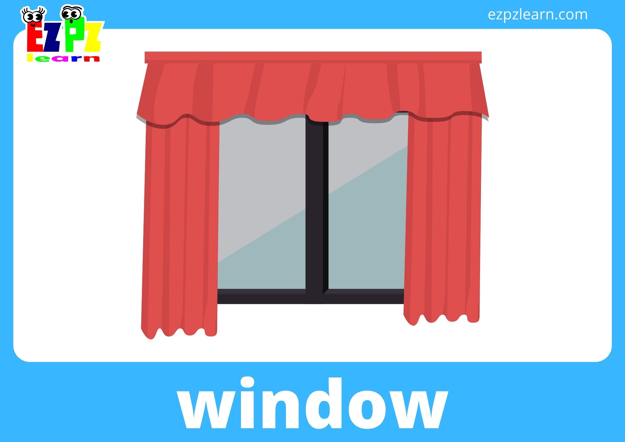 Living Room Flashcards With Words View Online or Free PDF Download ...