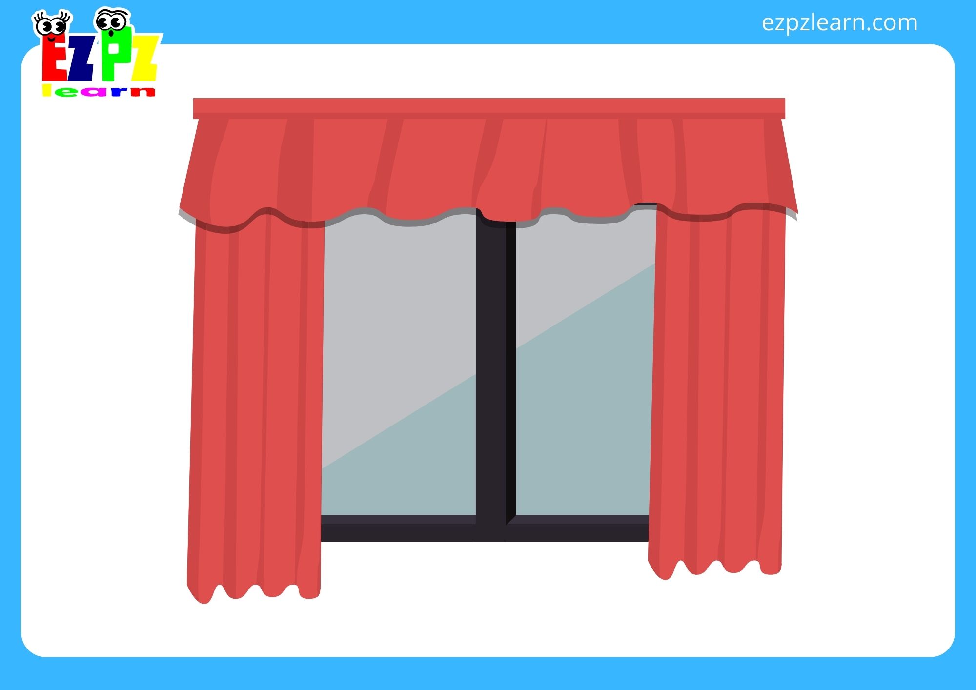 Living Room Flashcards View Online or Free Download PDF - Ezpzlearn.com