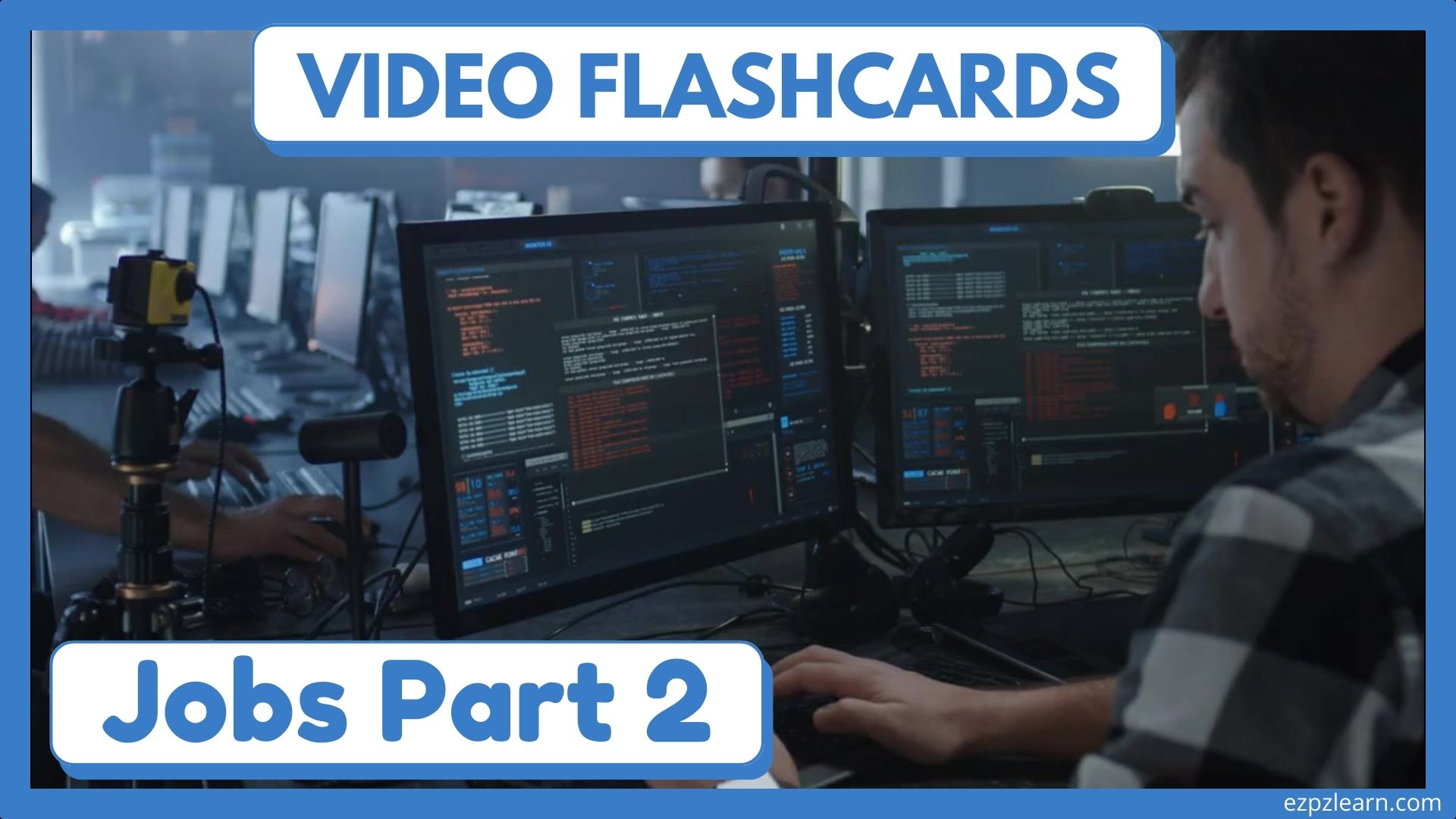 Jobs and Careers Vocabulary Video Flashcards. Video Flashcards for ...