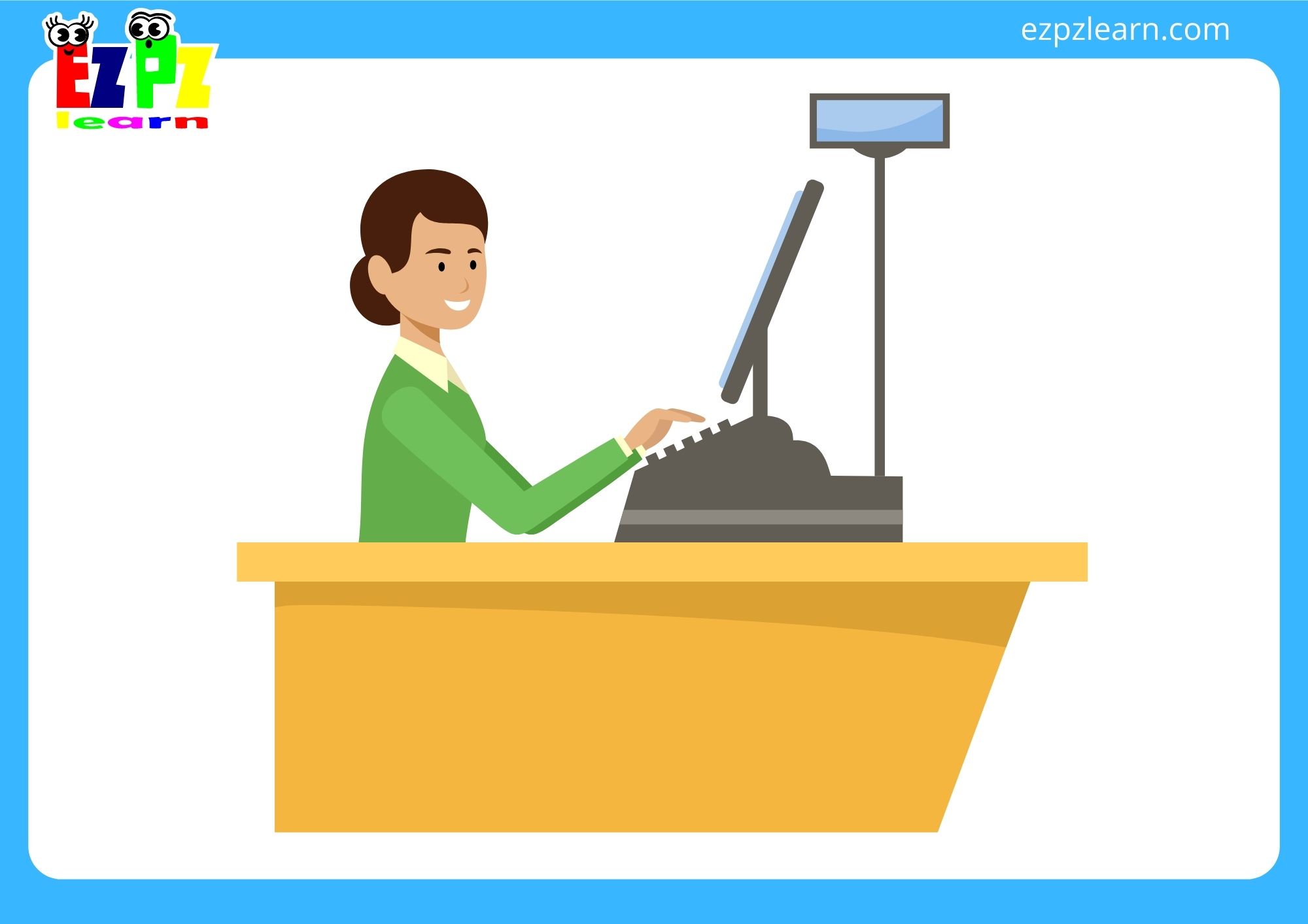 Jobs Flashcards View Online or Free Download PDF - Ezpzlearn.com