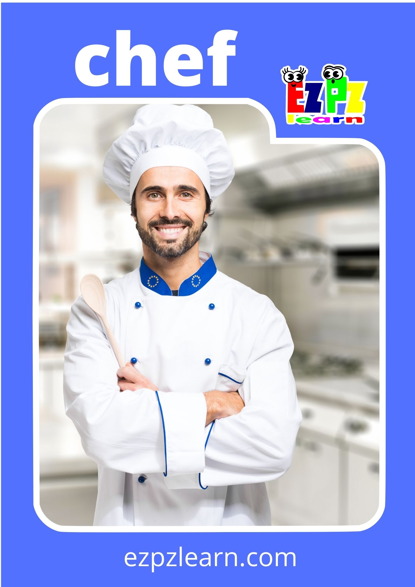 Jobs Photo Flashcards - Ezpzlearn.com