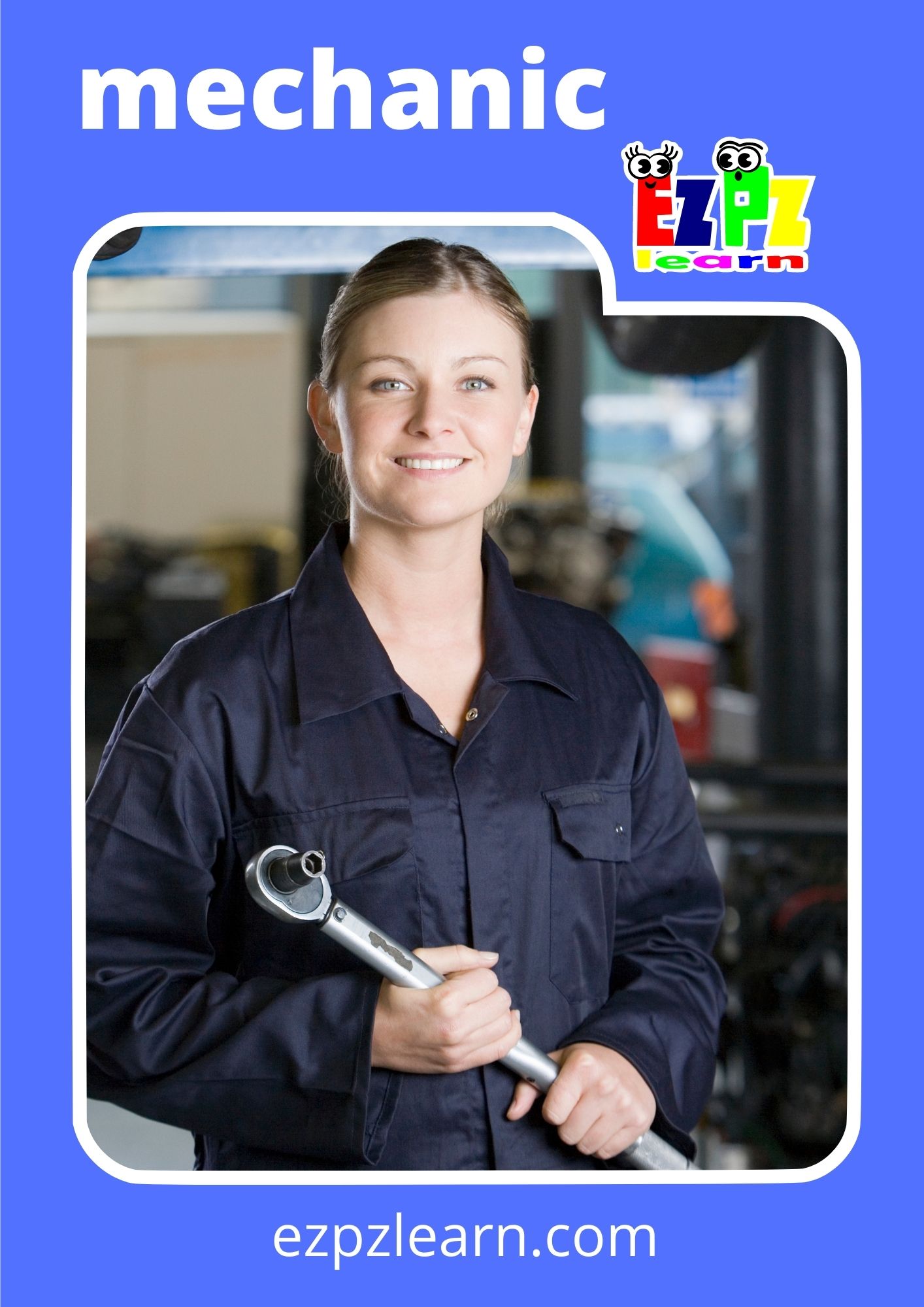 Jobs Photo Flashcards - Ezpzlearn.com