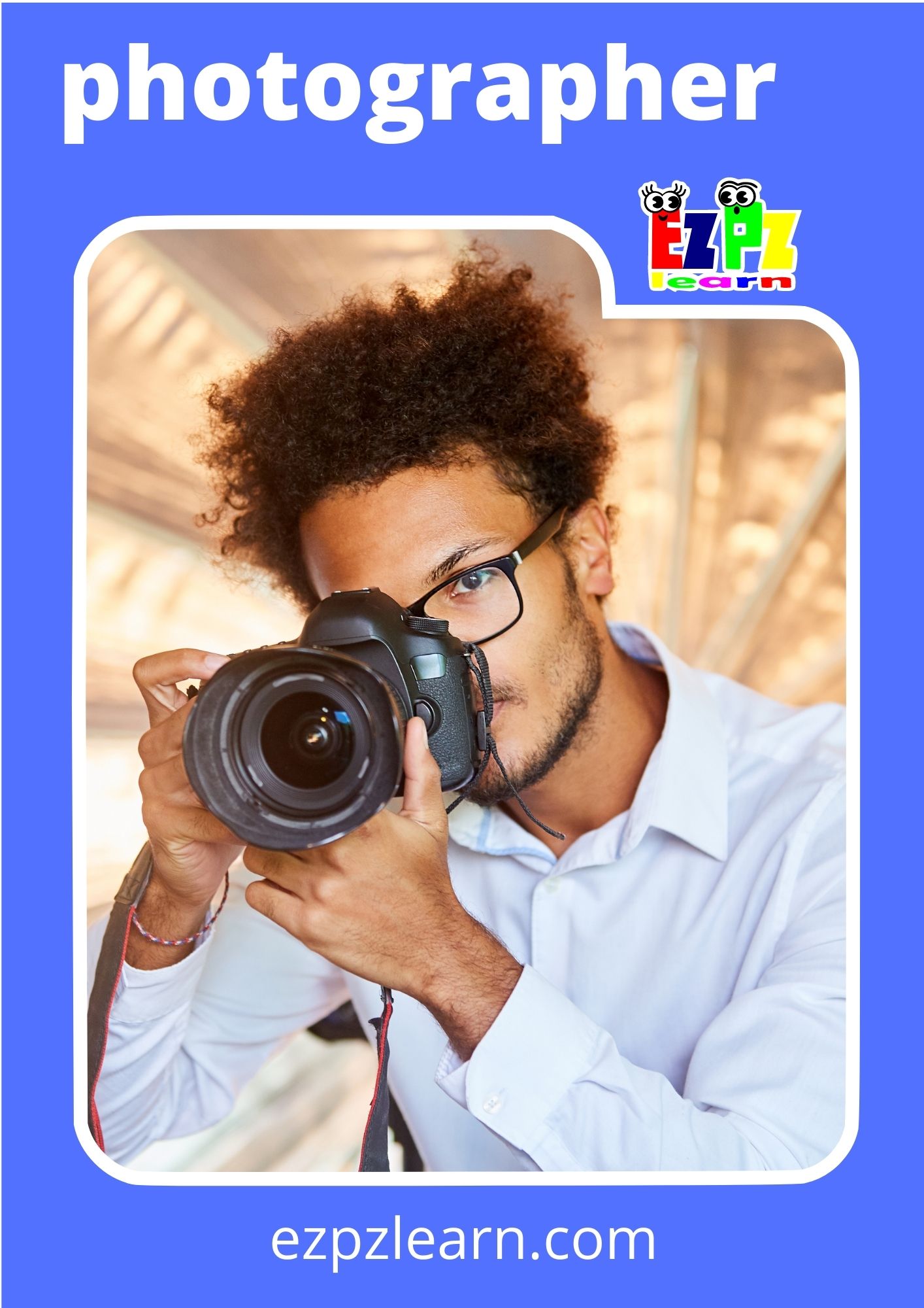 Jobs Photo Flashcards - Ezpzlearn.com