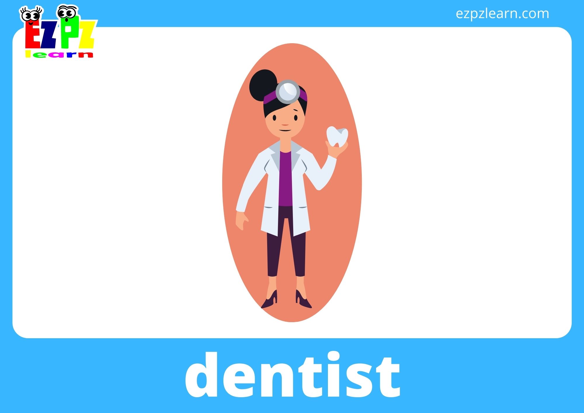 Jobs Flashcards With Words ONLINE - Ezpzlearn.com