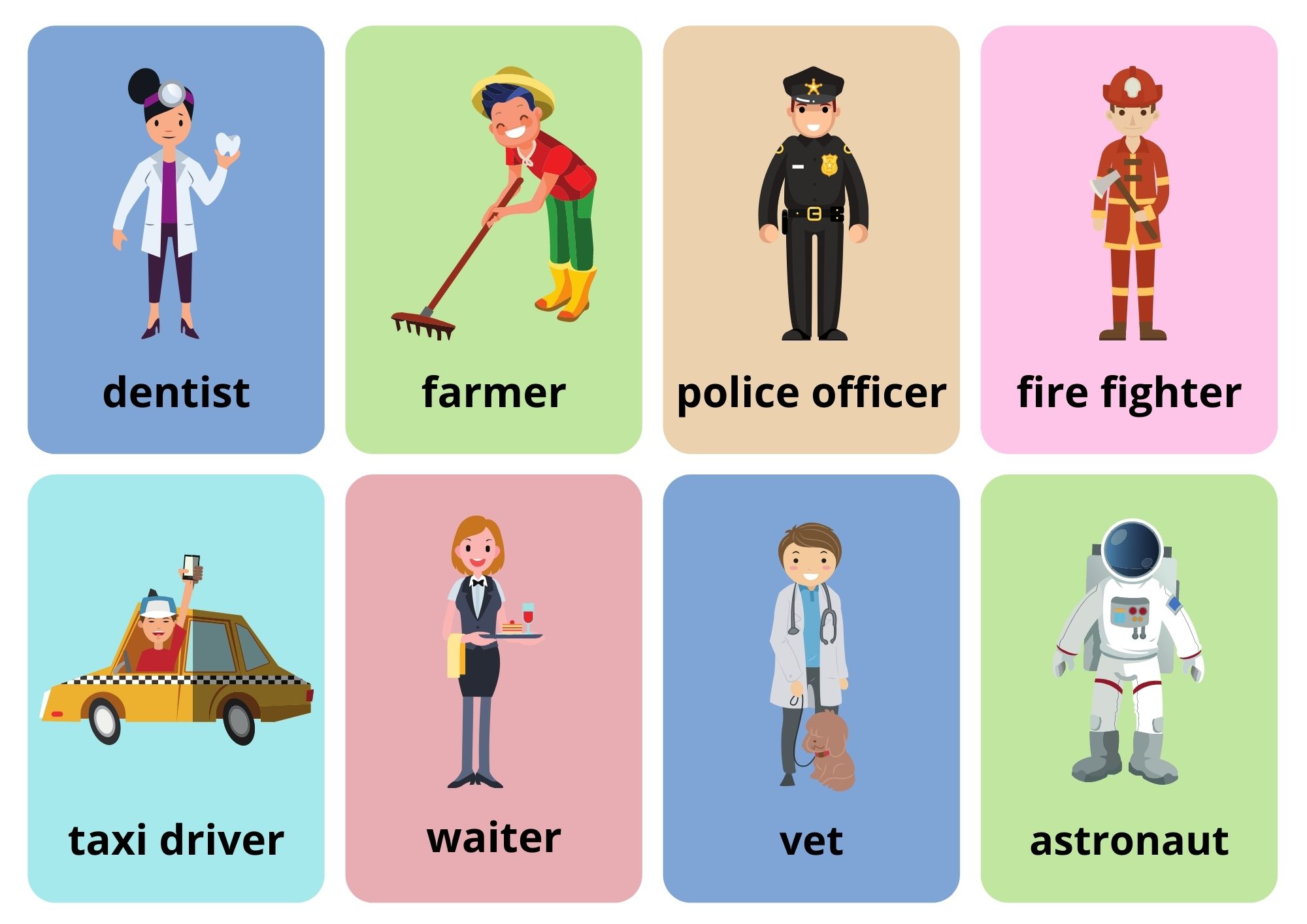 Jobs And Workplaces Flashcards at Dennis Penn blog