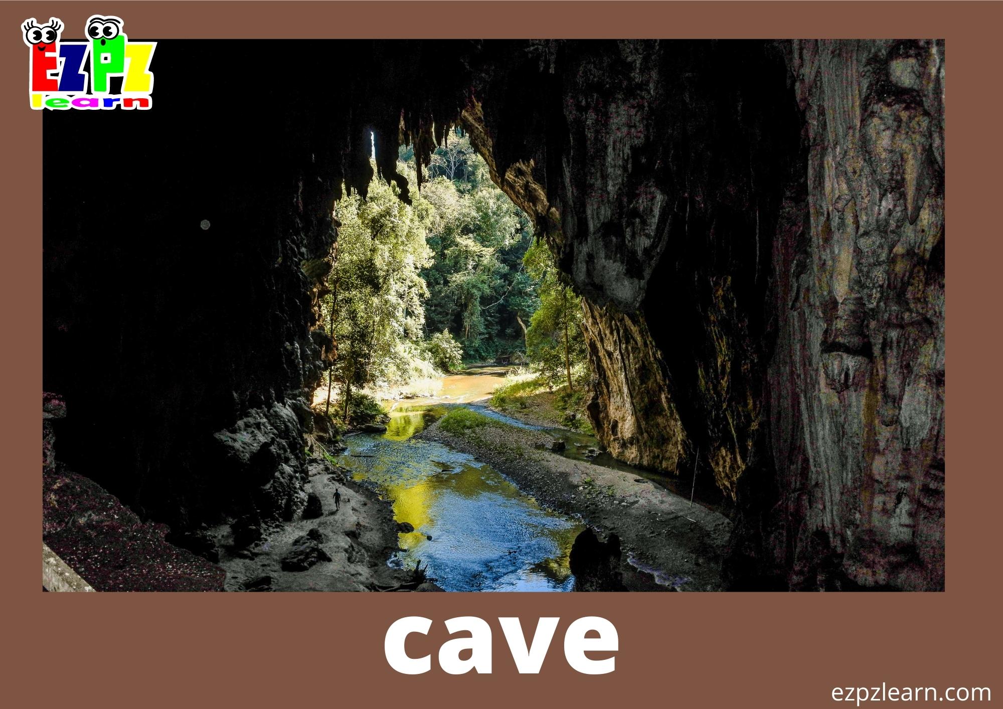 Land and Water Forms Photo Flashcards - Ezpzlearn.com