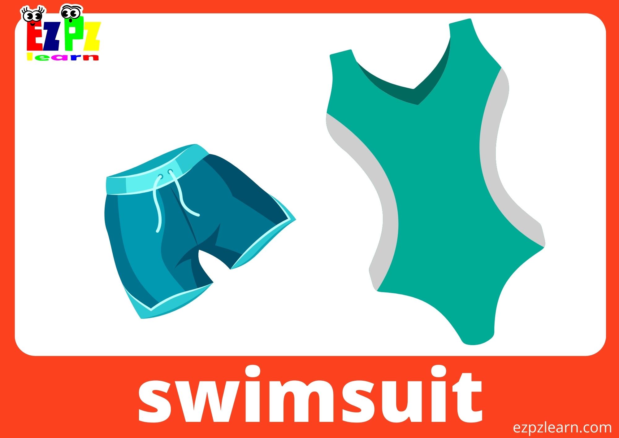 Summer and Beach Flashcards - Ezpzlearn.com