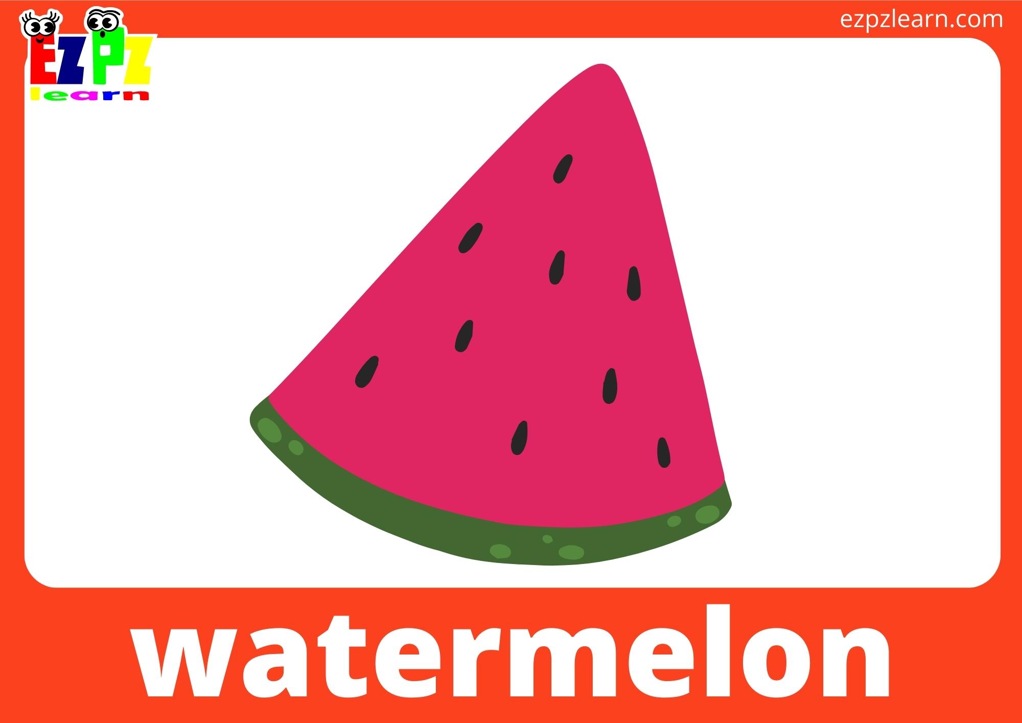 Summer and Beach Flashcards - Ezpzlearn.com