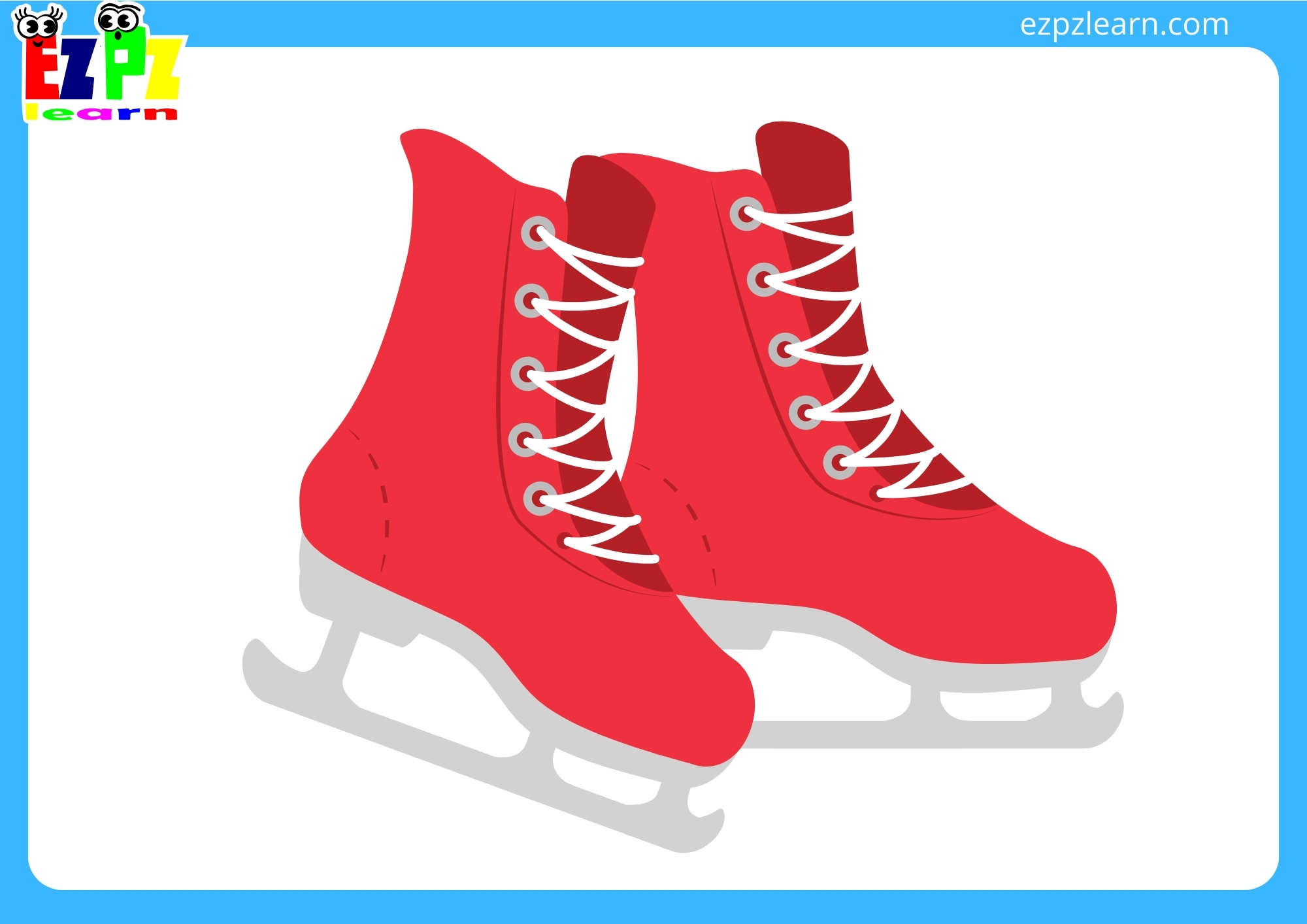 Winter Flashcards with Words on the Back for Kindergarten and English ...