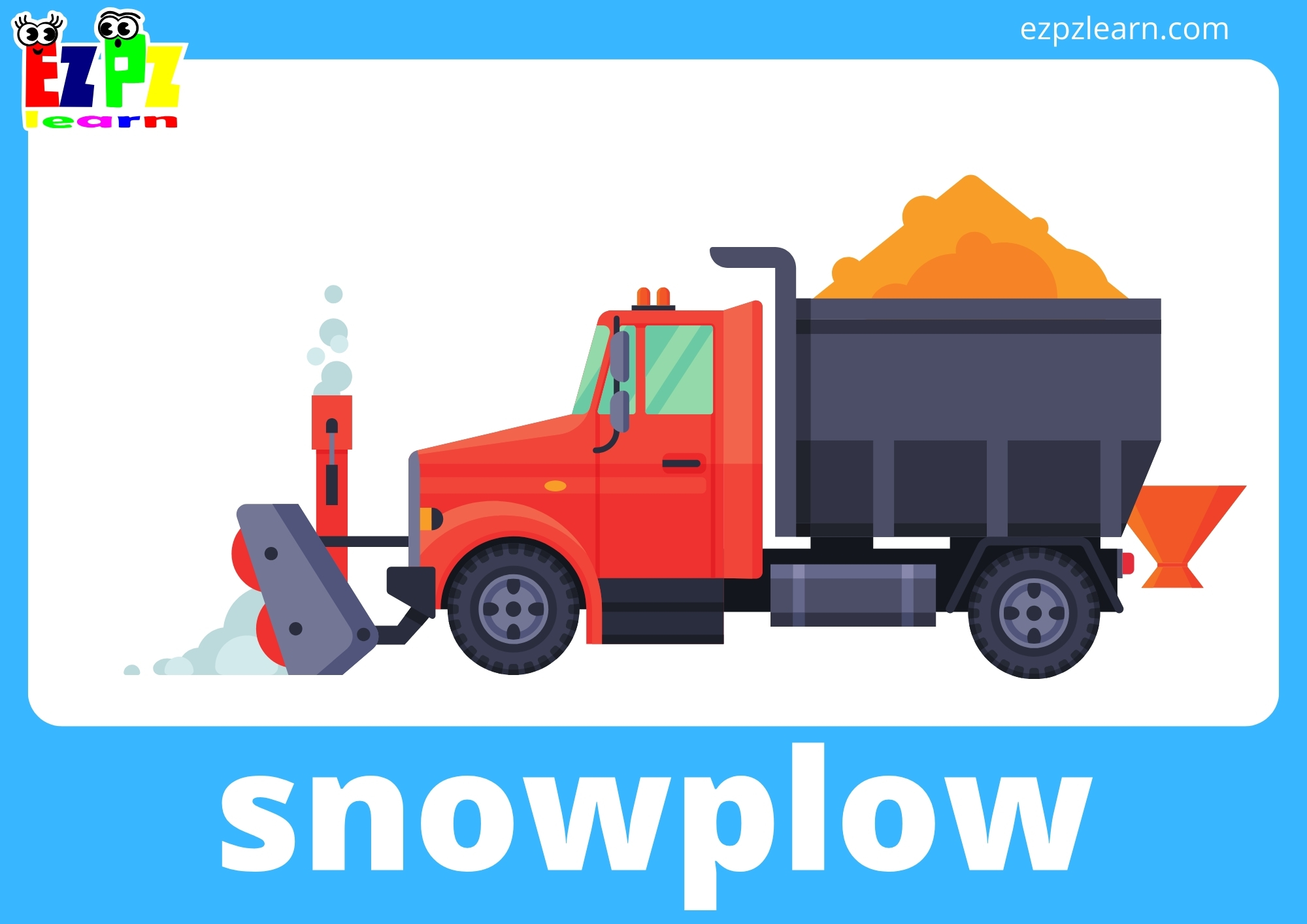 Winter Vocabulary Flashcards for Kindergarten and English Language ...