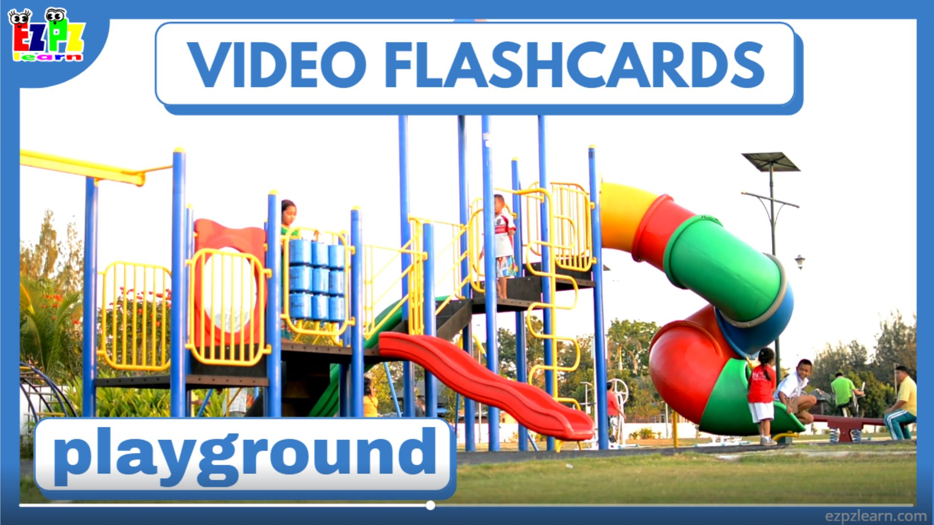 Places in the City Video Flashcards Set 1. Great for kids and English ...