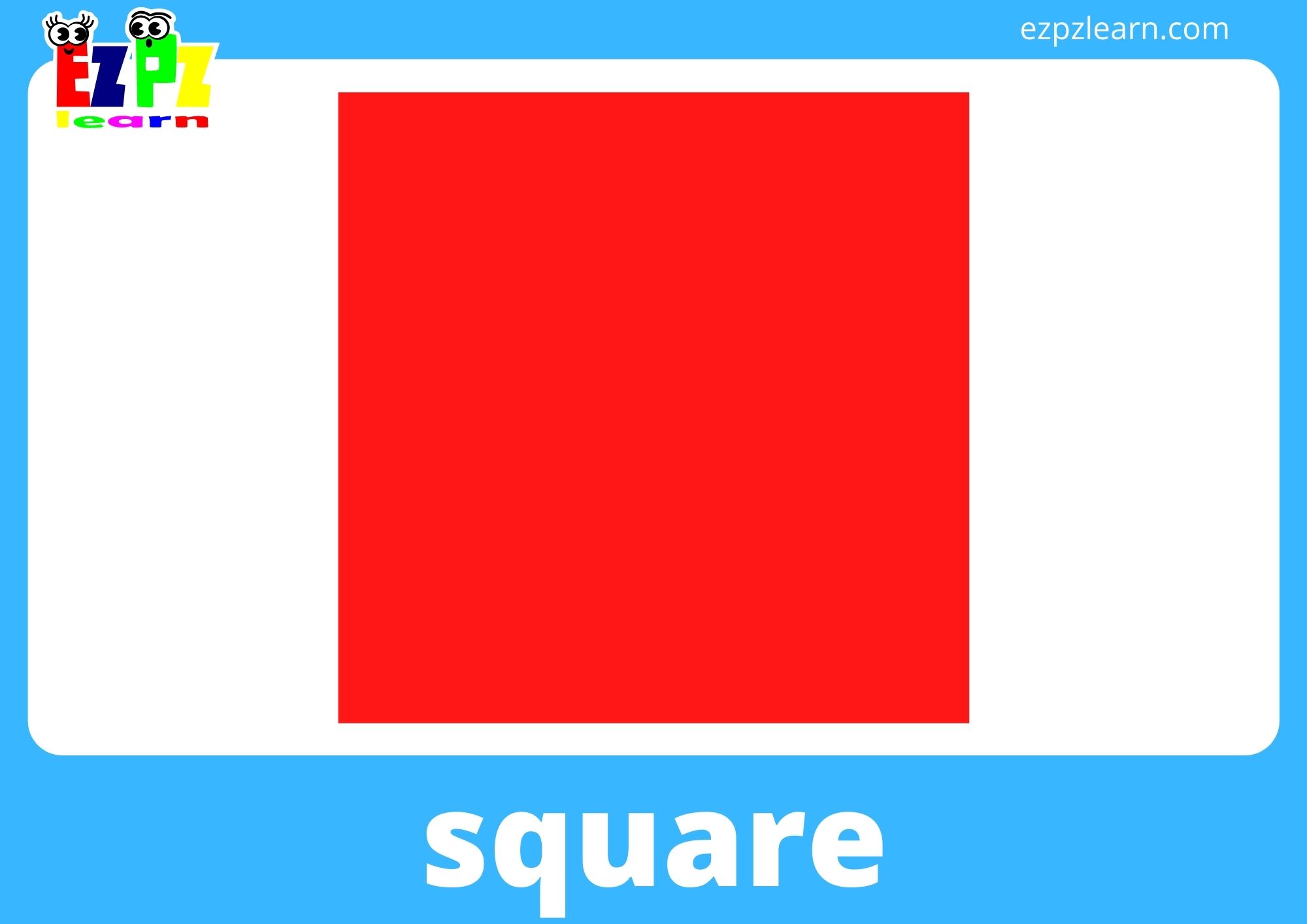 Shapes Flashcards With Words View Online or Free PDF Download ...