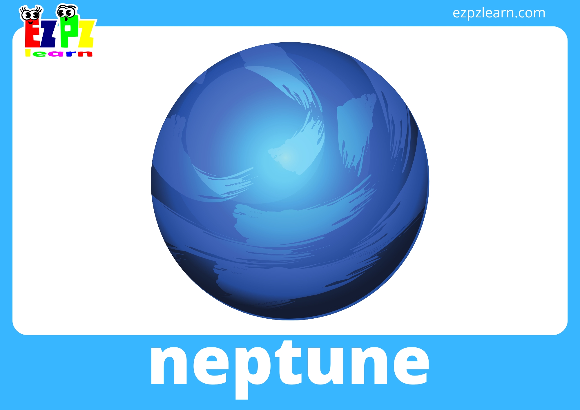 Solar System Flashcards - Ezpzlearn.com