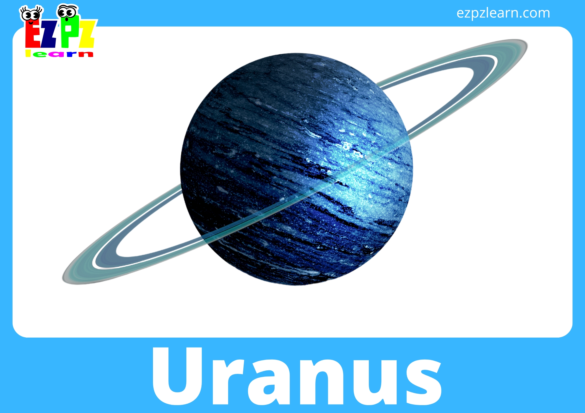 Solar System Flashcards - Ezpzlearn.com