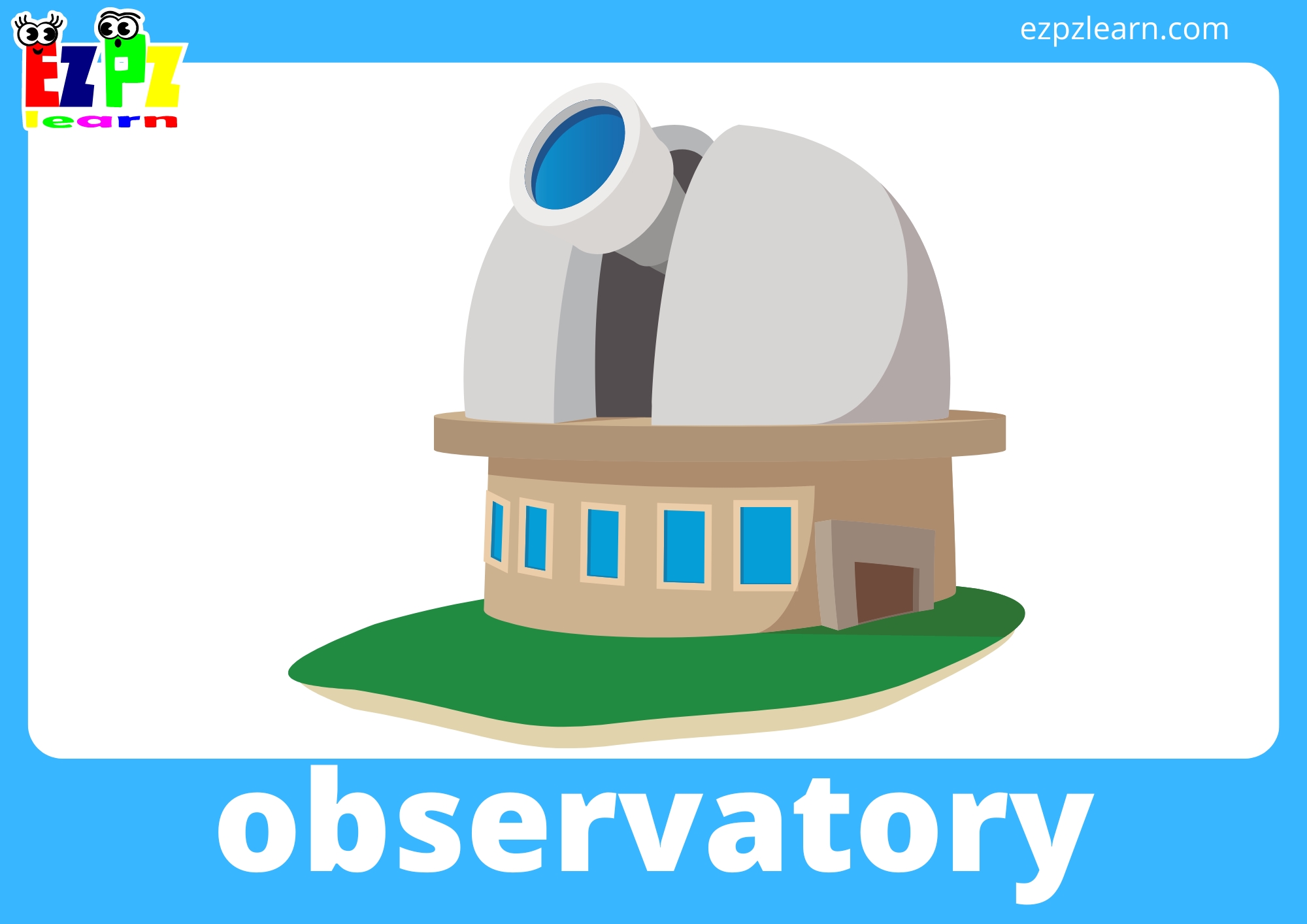 Space Flashcards For Kids and ESL Students - Ezpzlearn.com