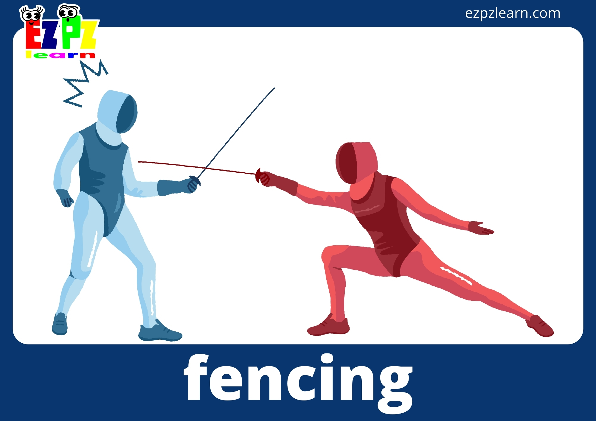 Sports Guessing Game for Kids and ESL Students - Ezpzlearn.com