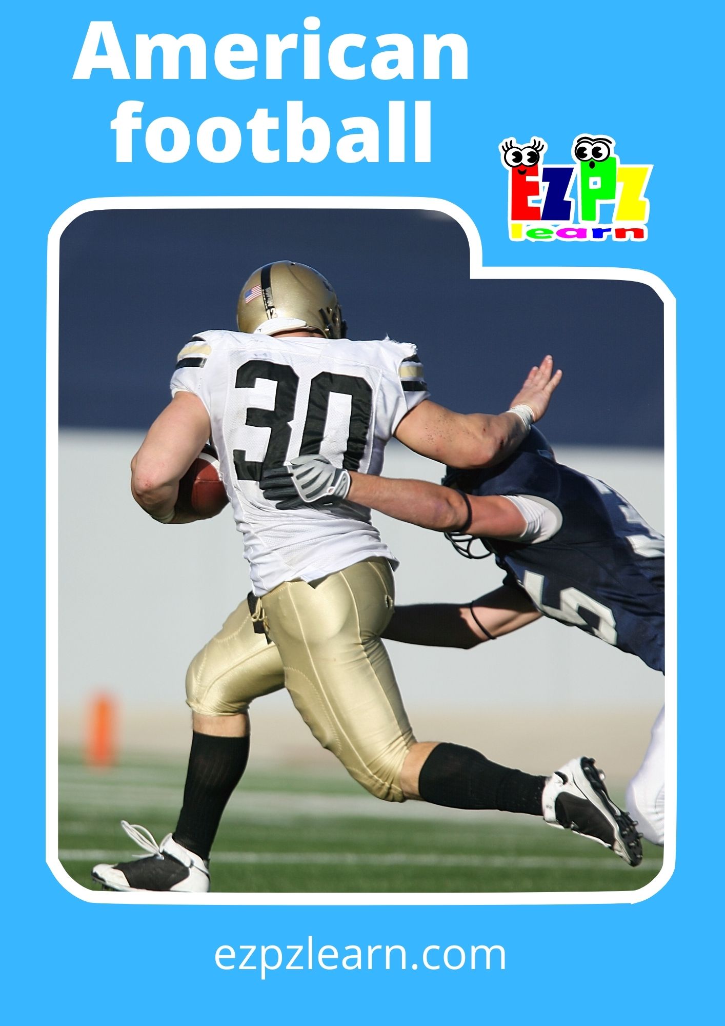 Sports Photo Flashcards - Ezpzlearn.com