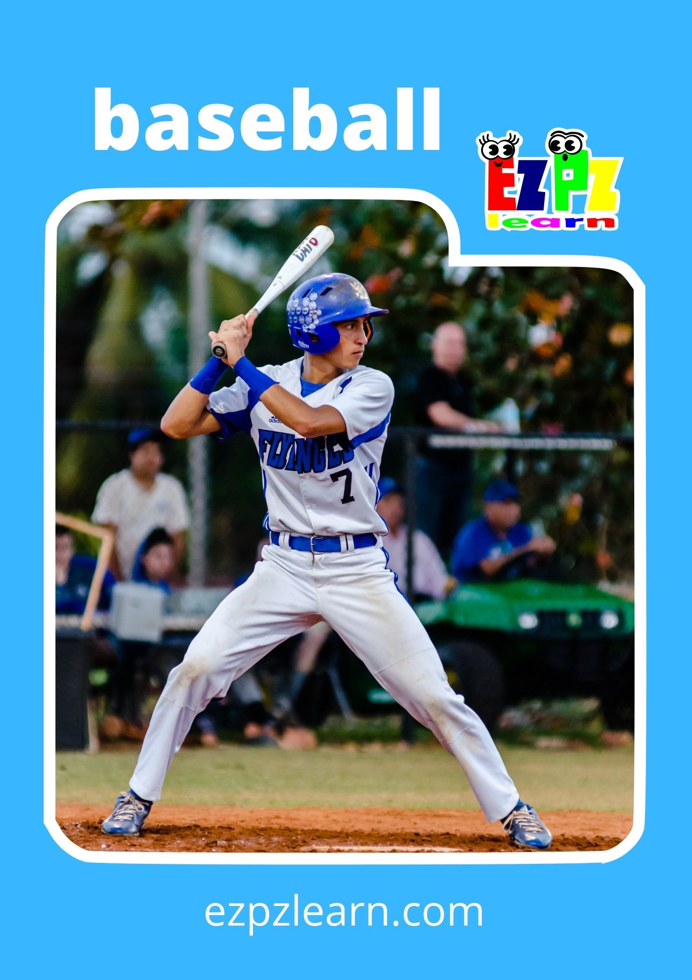 Sports Photo Flashcards - Ezpzlearn.com