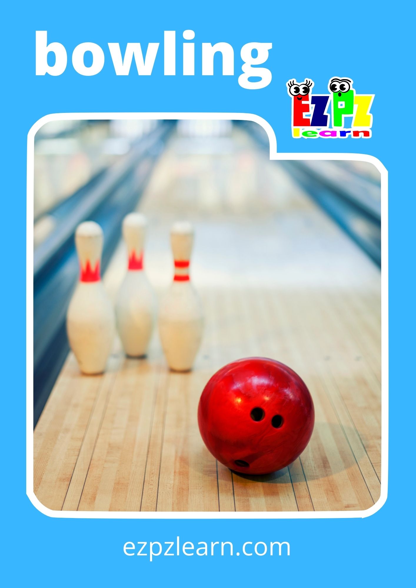 Sports Photo Flashcards - Ezpzlearn.com