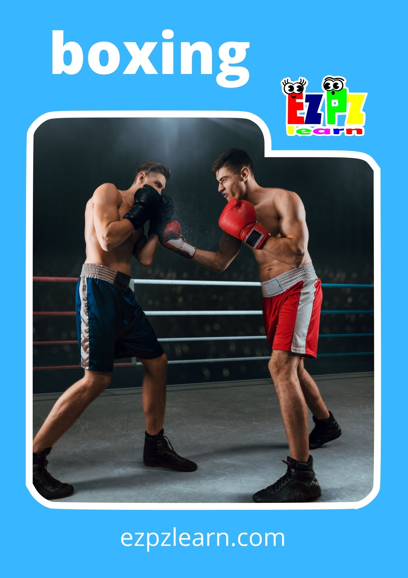 Sports Photo Flashcards - Ezpzlearn.com