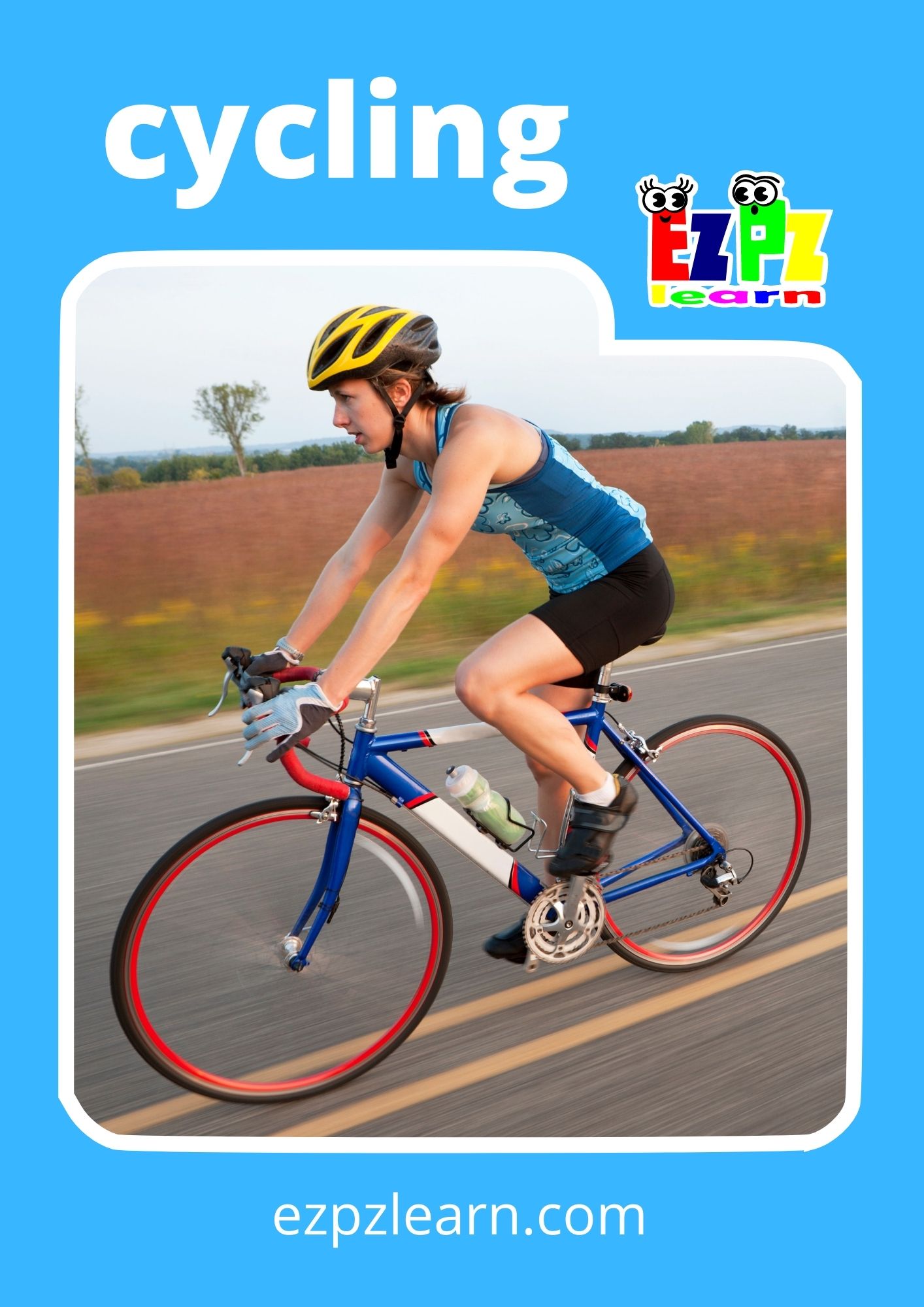 Sports Photo Flashcards - Ezpzlearn.com