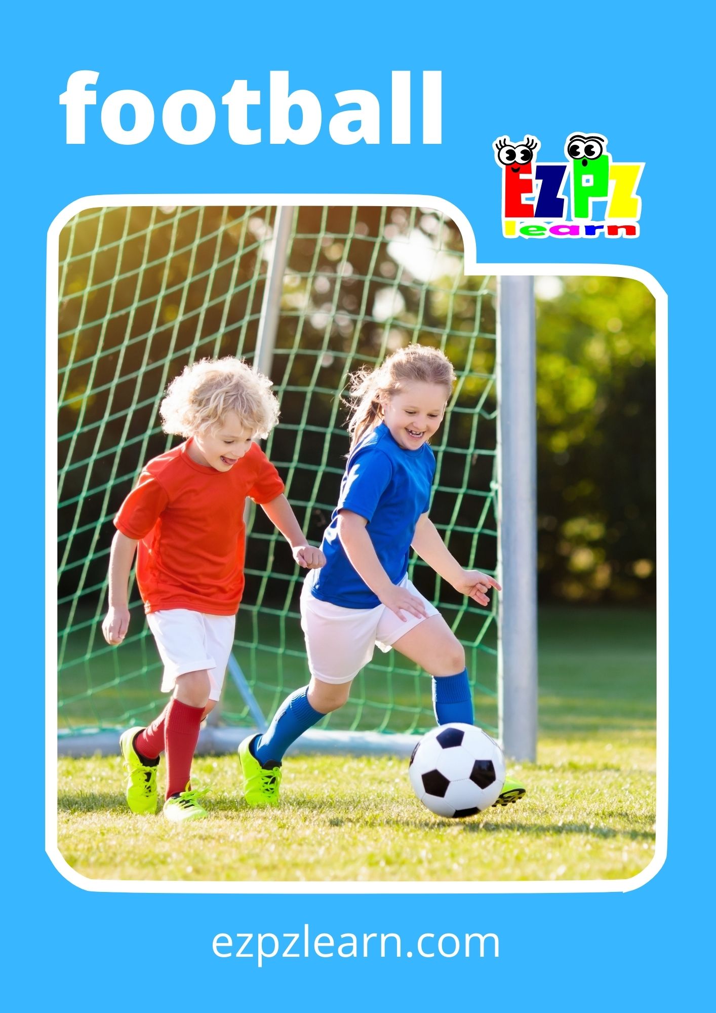 Sports Photo Flashcards - Ezpzlearn.com