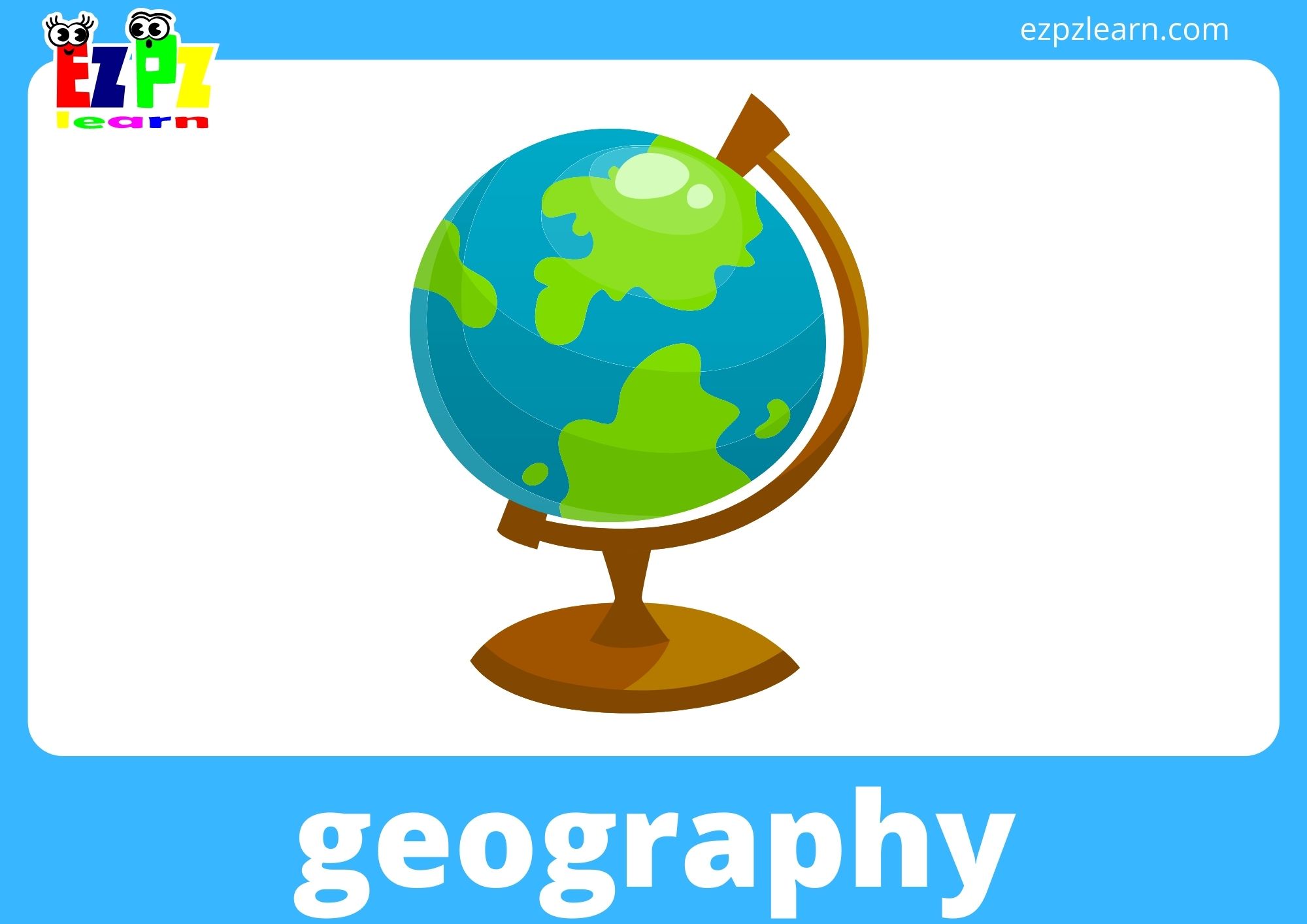 School Subjects Flashcards With Words View Online or Free PDF Download ...