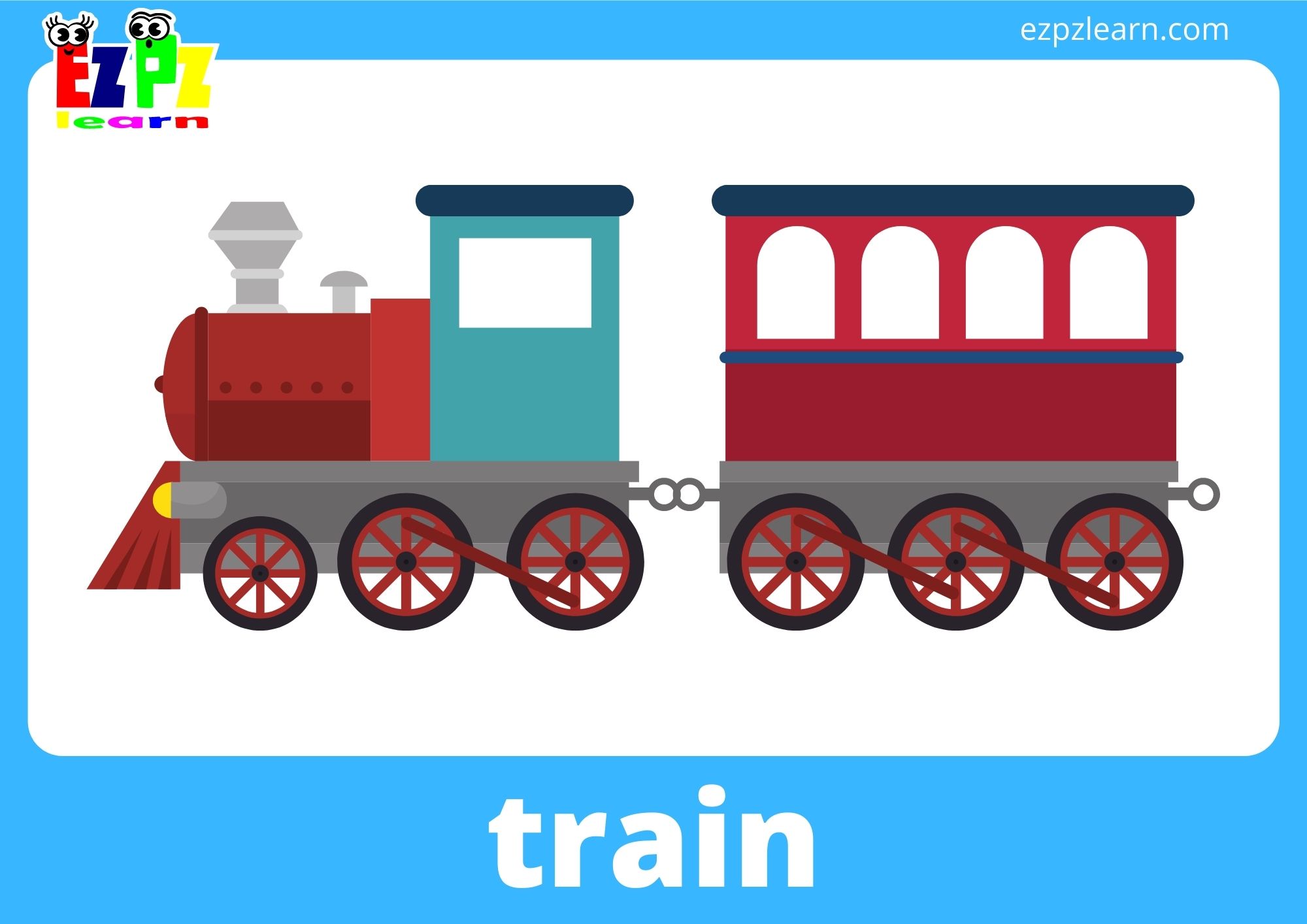 Toys Flashcards With Words ONLINE - Ezpzlearn.com