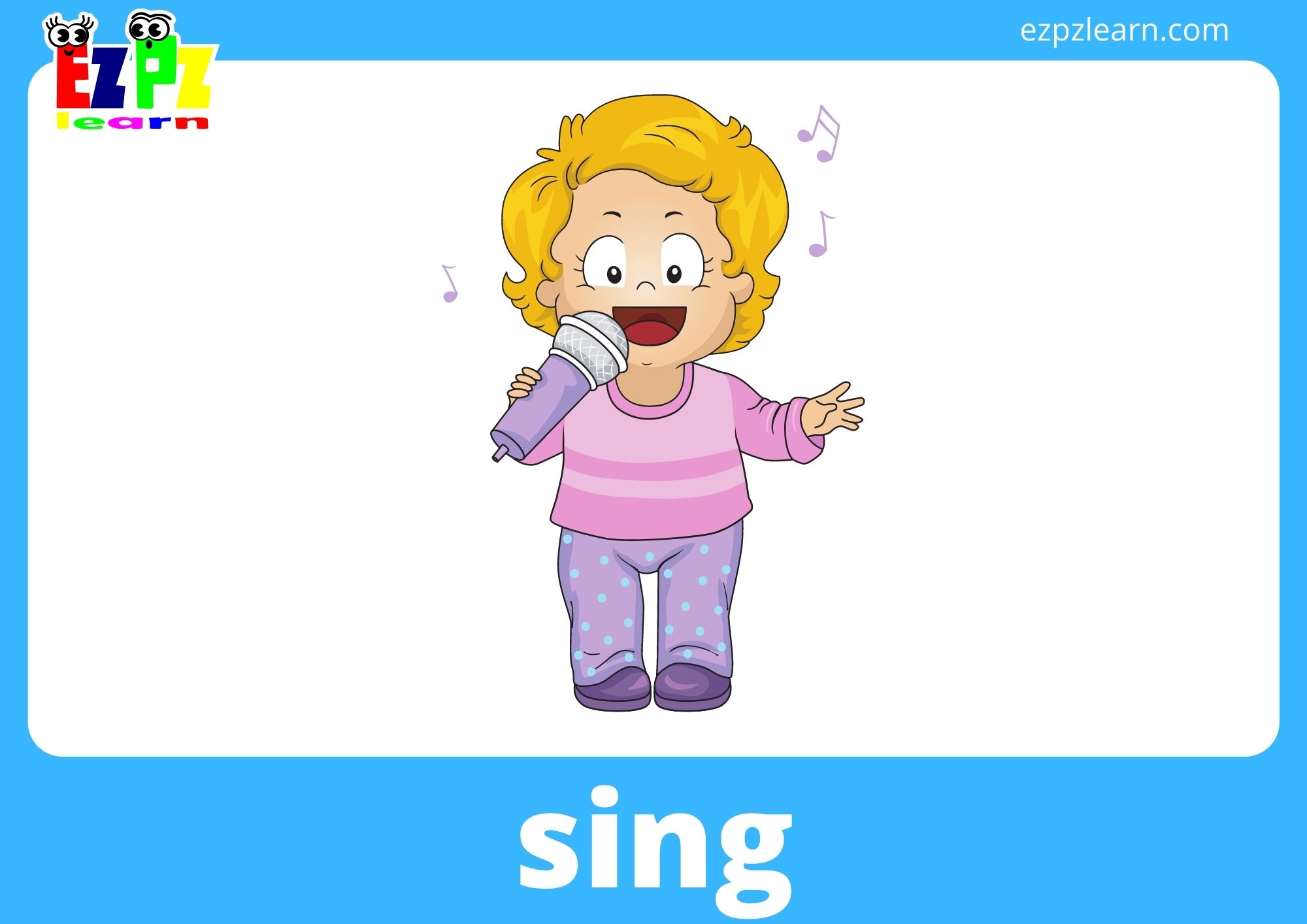 Action Verbs Flashcards With Words View Online or Free PDF Download ...