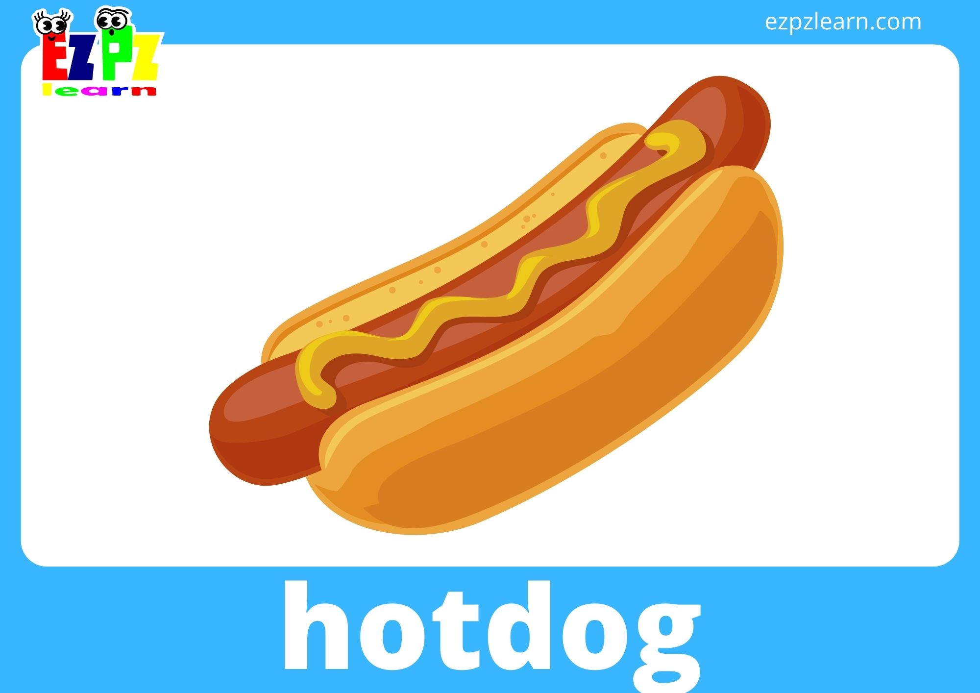 Food Flashcards with words use online or download free PDF file 17 ...