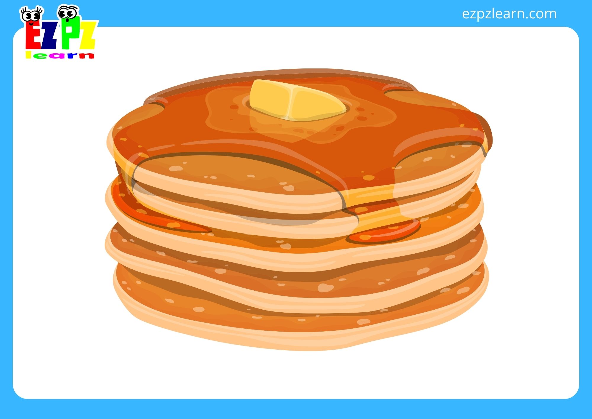 Breakfast Food Flashcards No words use online or PDF download ...