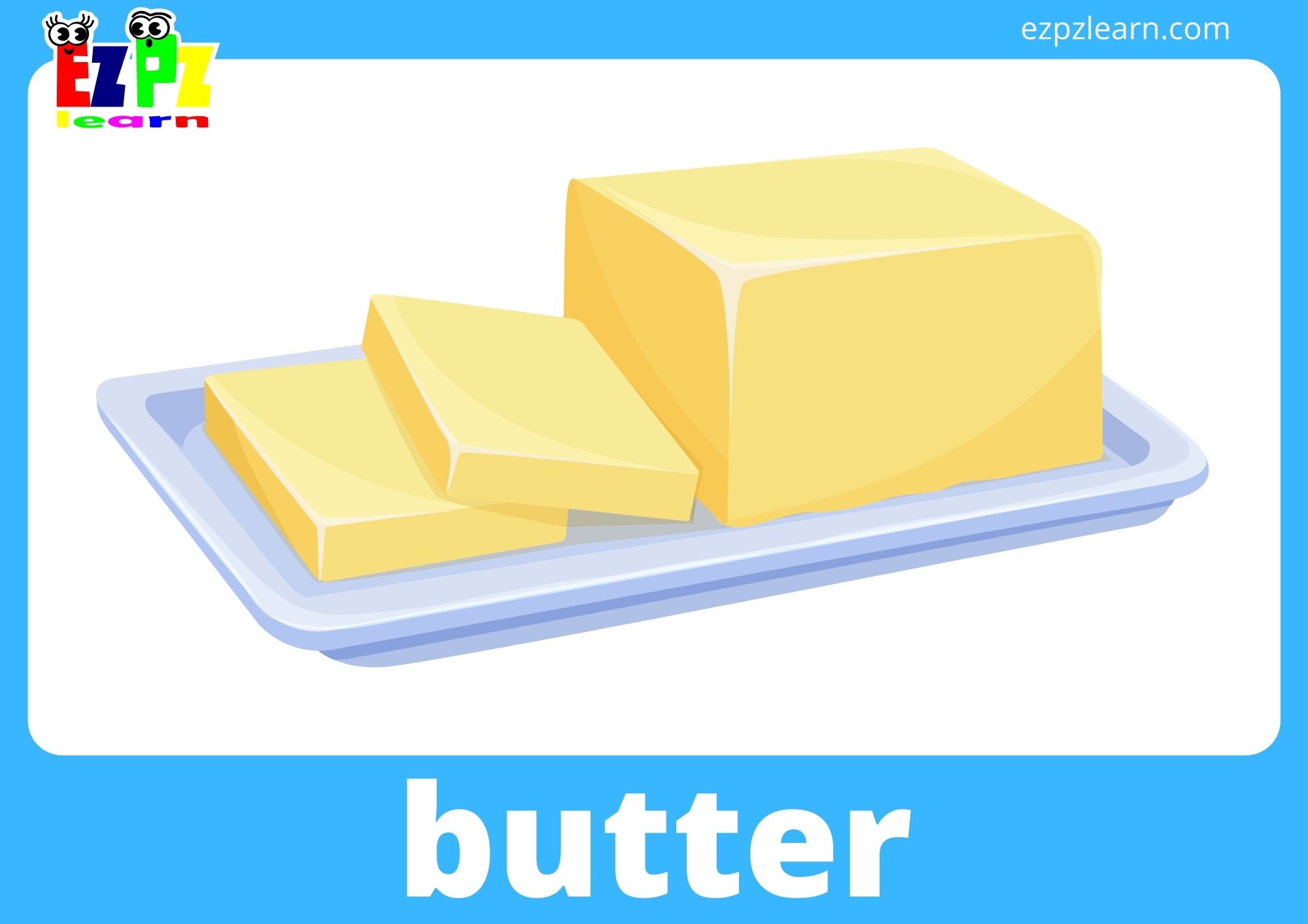 Breakfast Food Flashcards with words use online or free PDF download ...