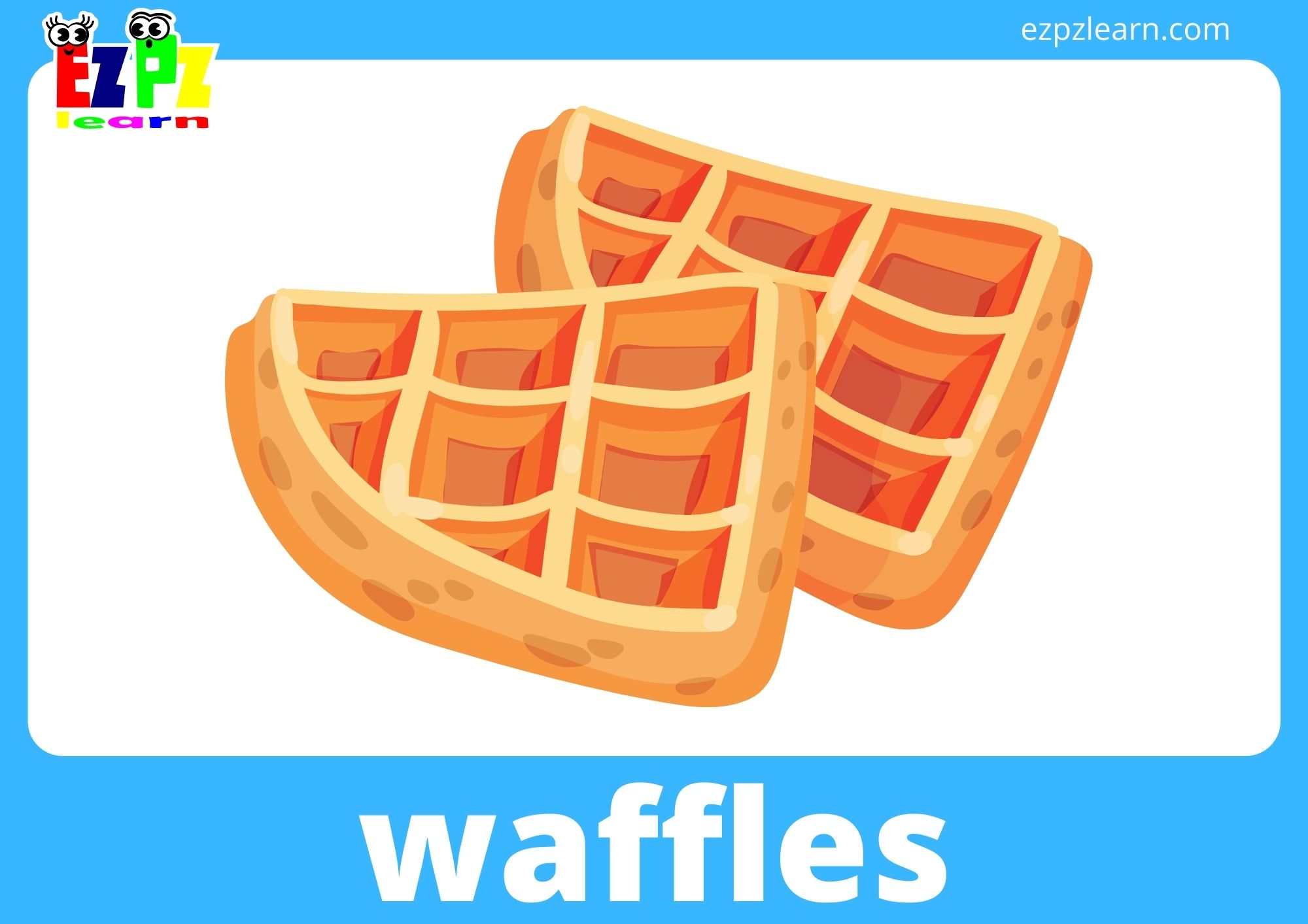Breakfast Food Flashcards with words use online or free PDF download ...