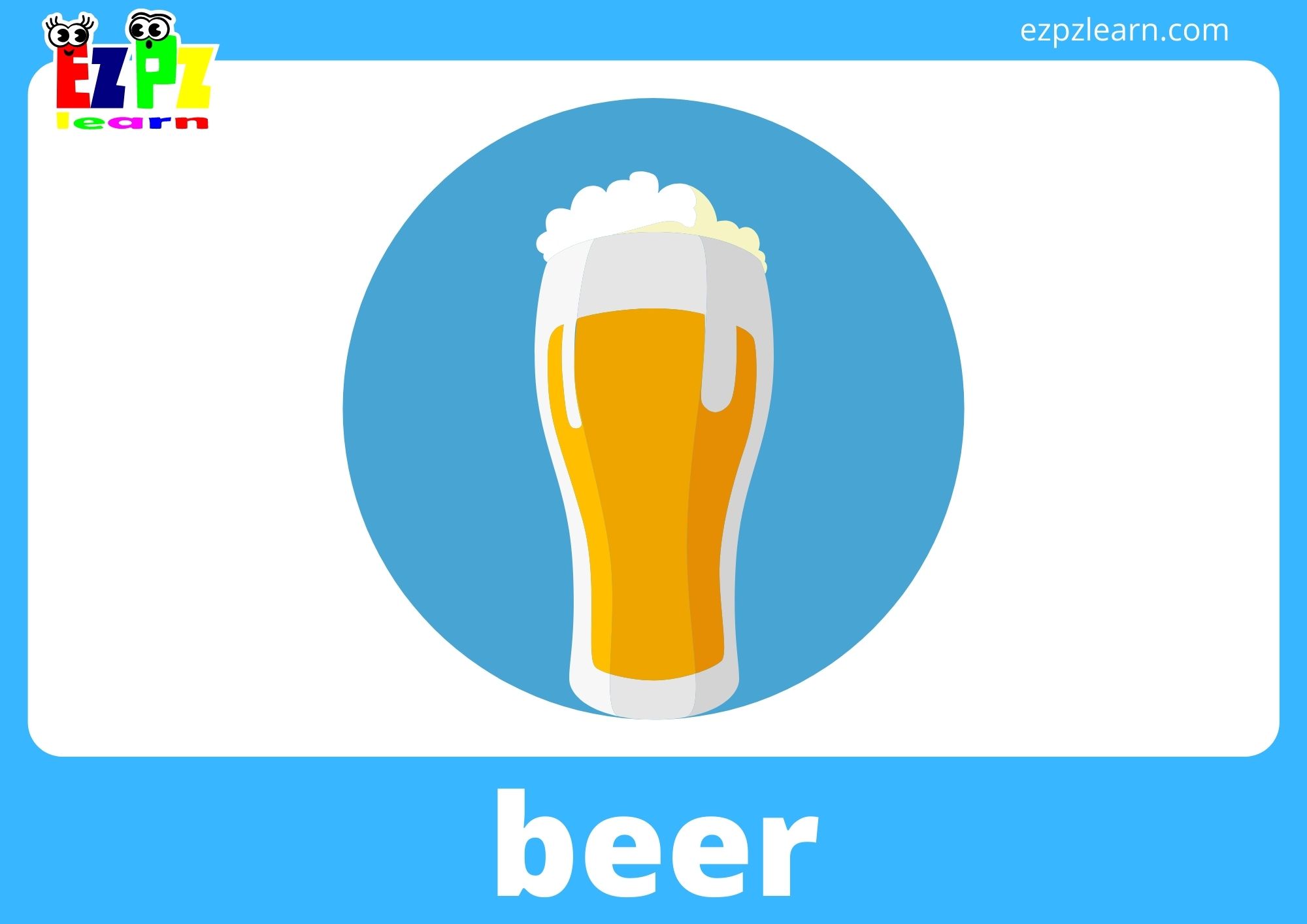Drinks Flashcards With Words View Online or Free PDF Download ...