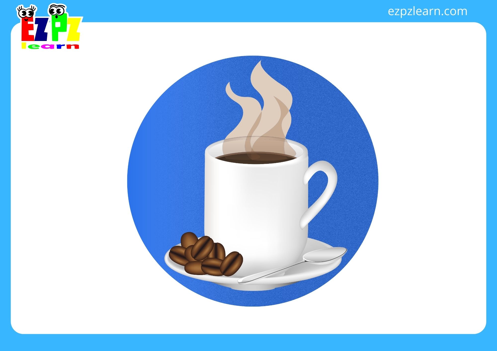 Drinks Flashcards View Online or Free Download PDF - Ezpzlearn.com