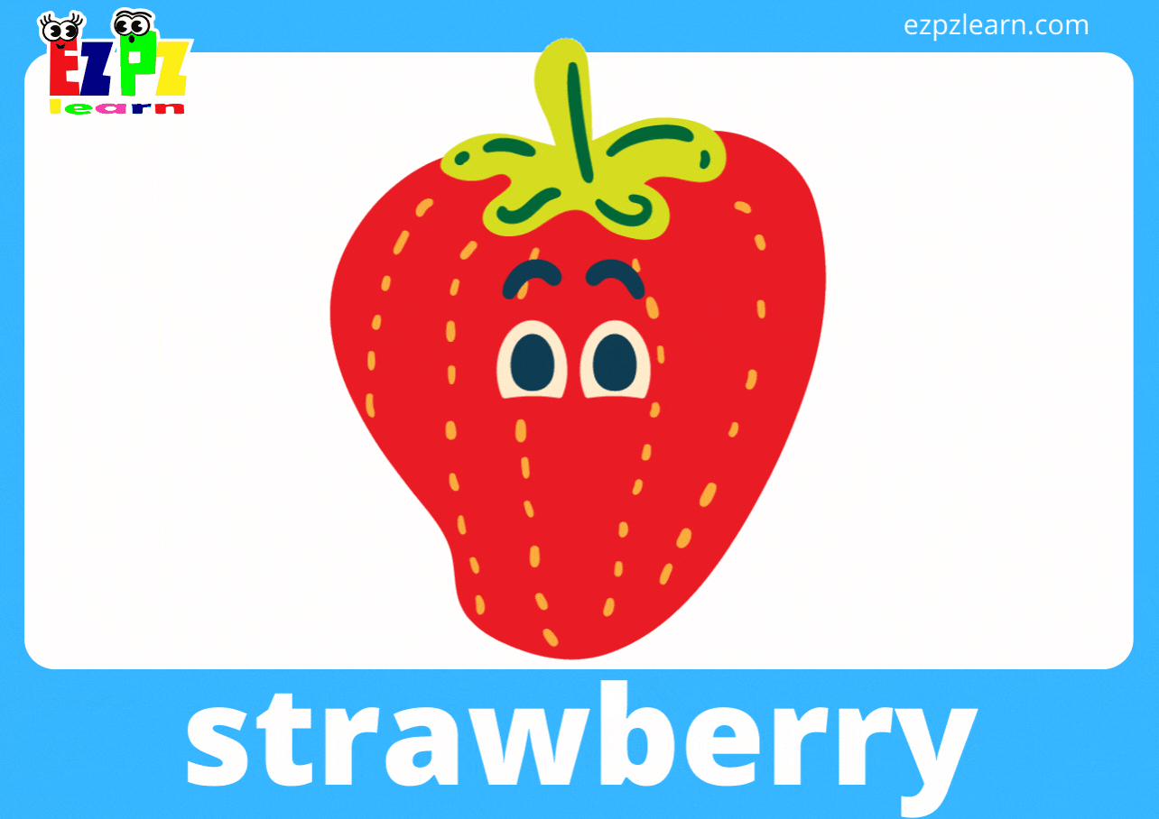 Animated Fruit Flashcards Free to Use Online English Language ...