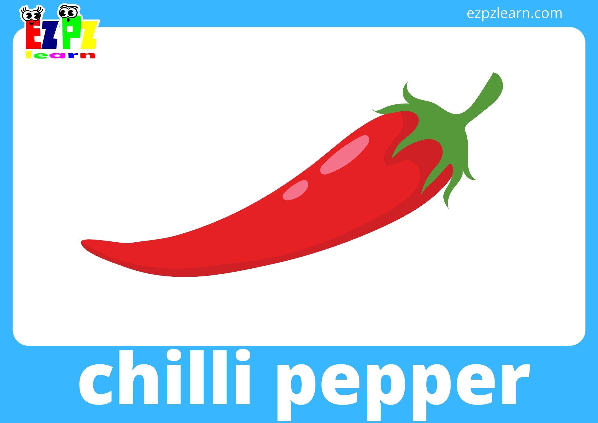 Vegetables Flashcards With Words use online or free PDF download ...