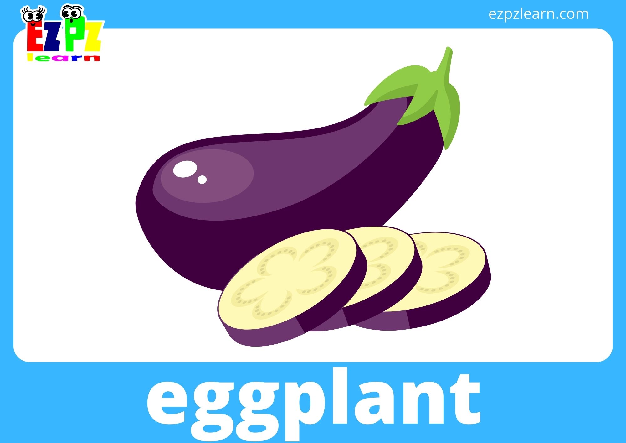 Vegetables Flashcards With Words use online or free PDF download ...